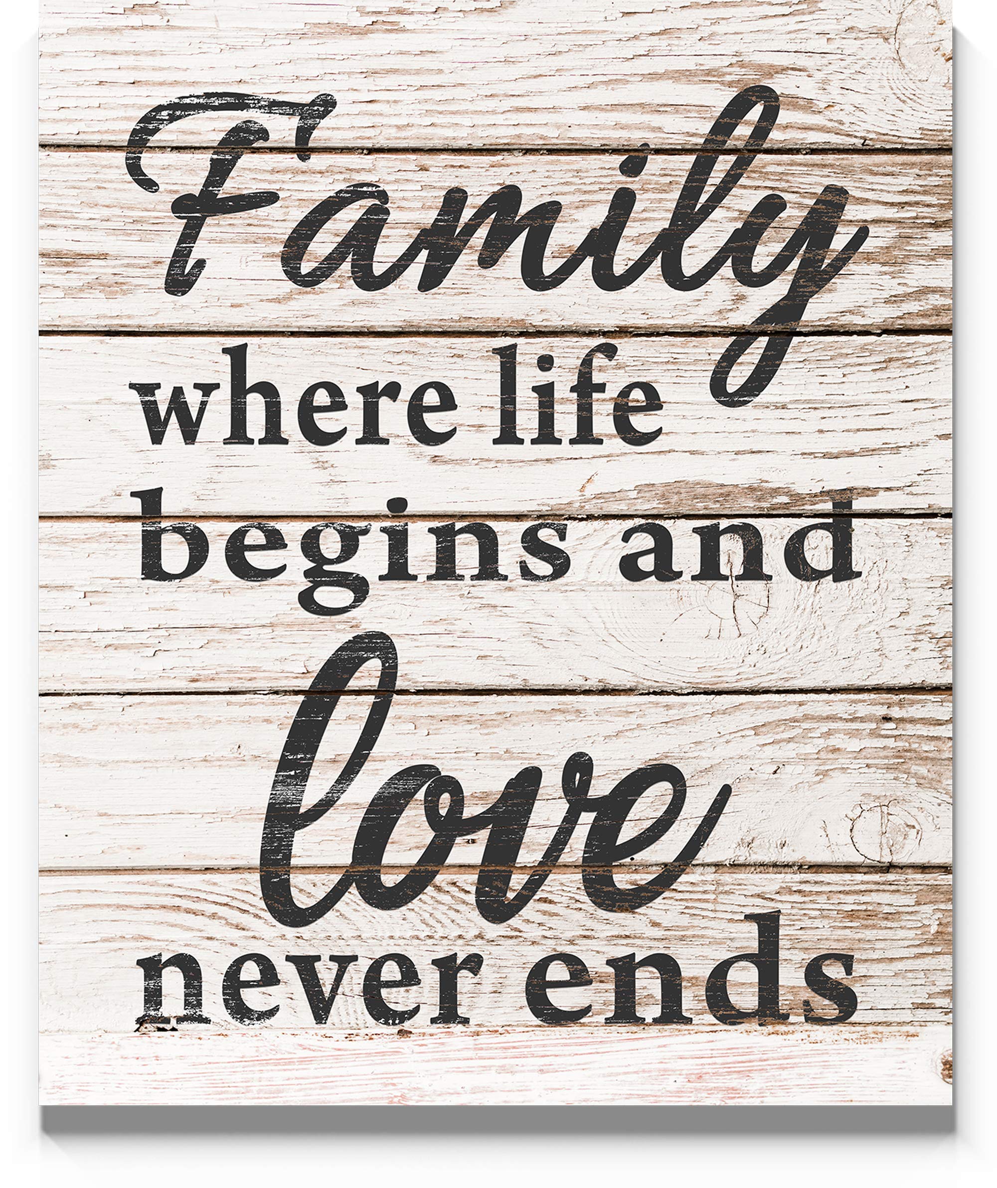 Family Where Life Begins And Love Never Ends