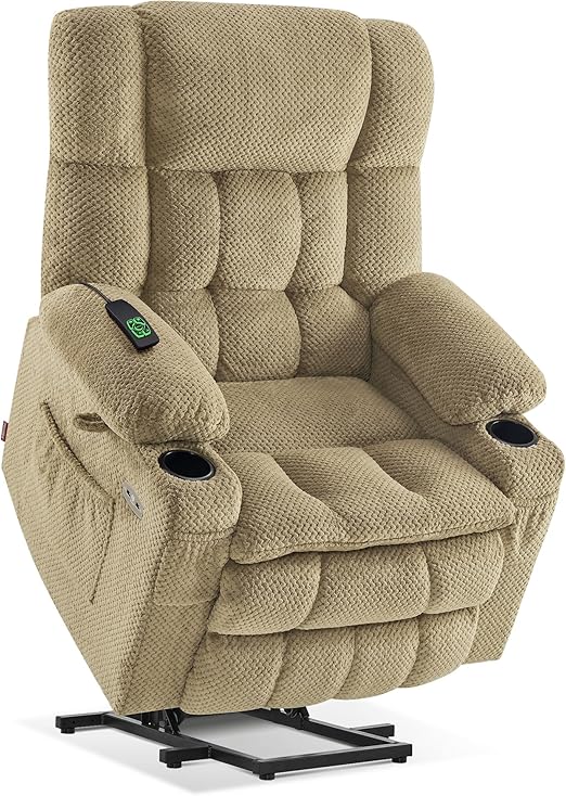 Amazon.com: MCombo Dual Motor Power Lift Recliner Chair with Massage ...