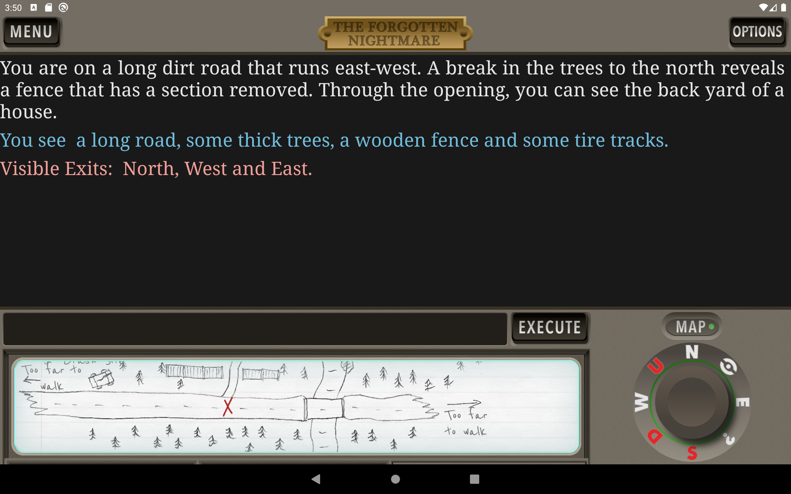 The Forgotten Nightmare - Text Adventure Game - App on Amazon Appstore