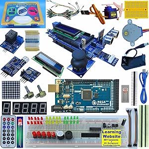 ePalZoneXP Ultimate Mega 2560 Starter Kit: Arduino IDE Compatible, 40 ...