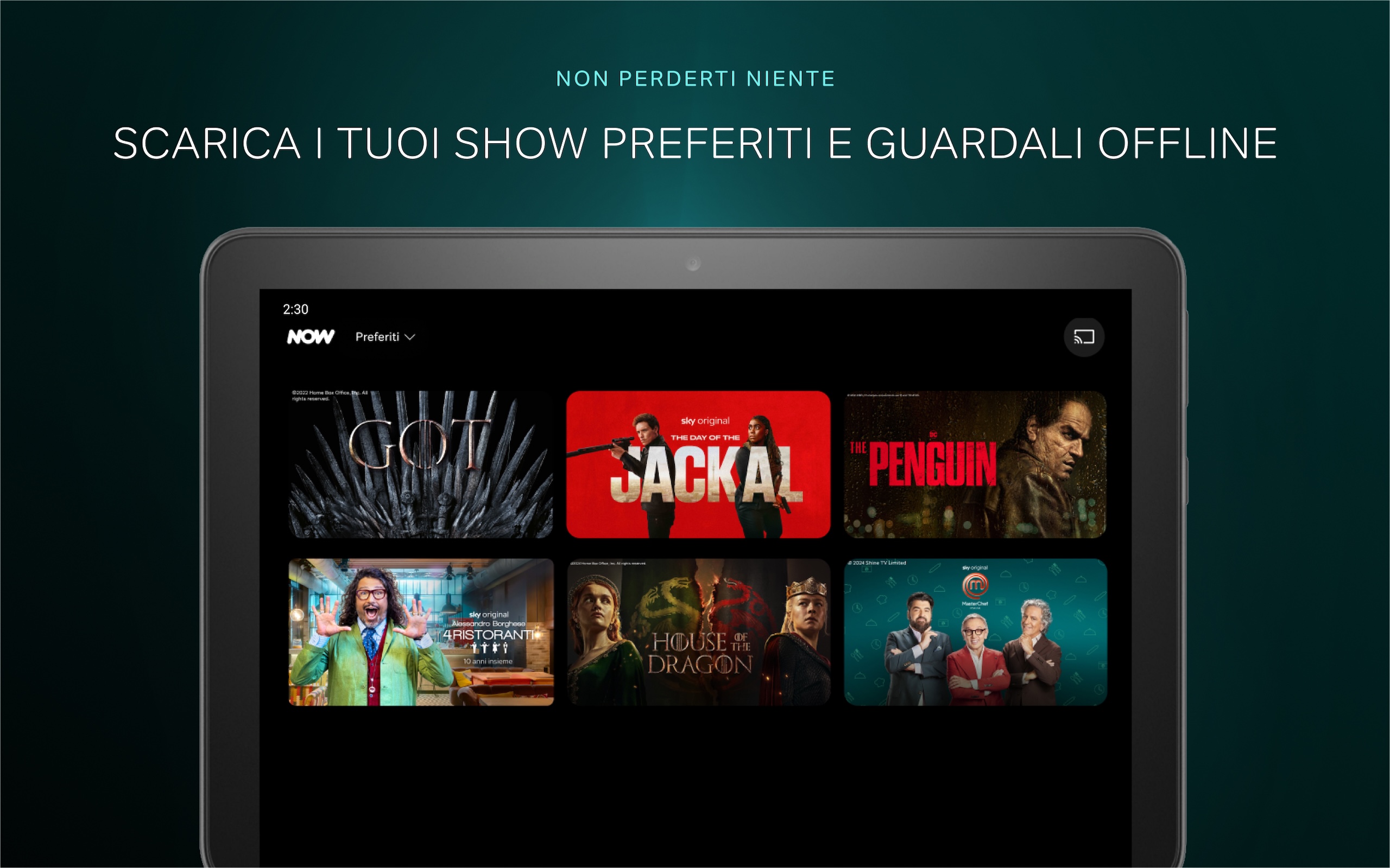 NOW: app su Amazon Appstore