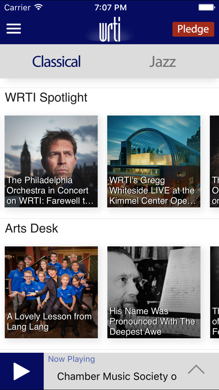 Classical & Jazz Radio WRTI - App on Amazon Appstore