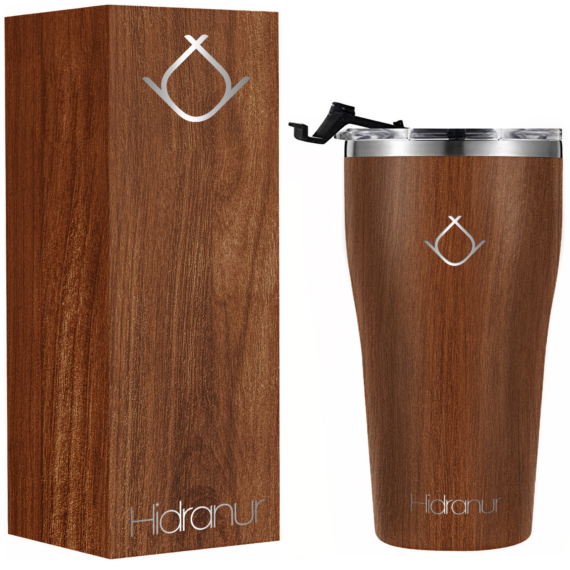Hidranur Termo de Acero Inoxidable Doble Aislamiento Térmico, Termo 30 ...