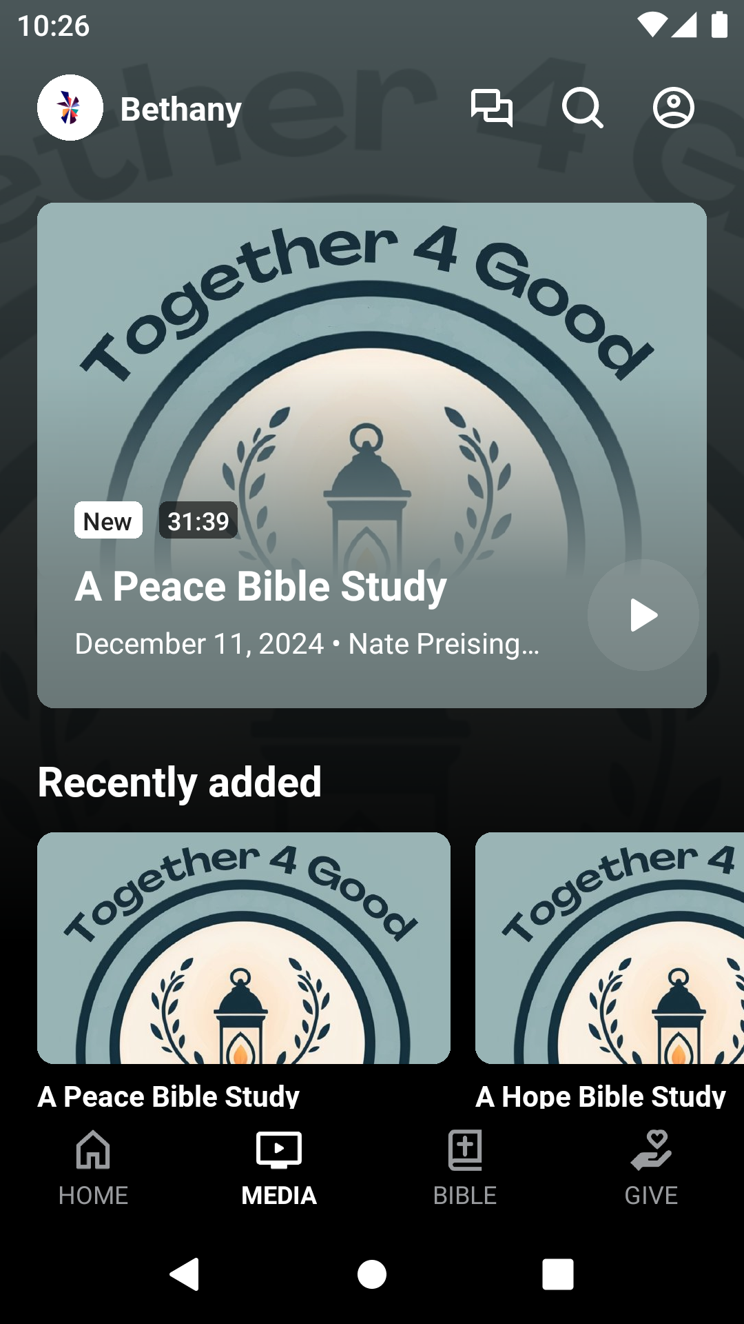 Bethany Connect - App on the Amazon Appstore