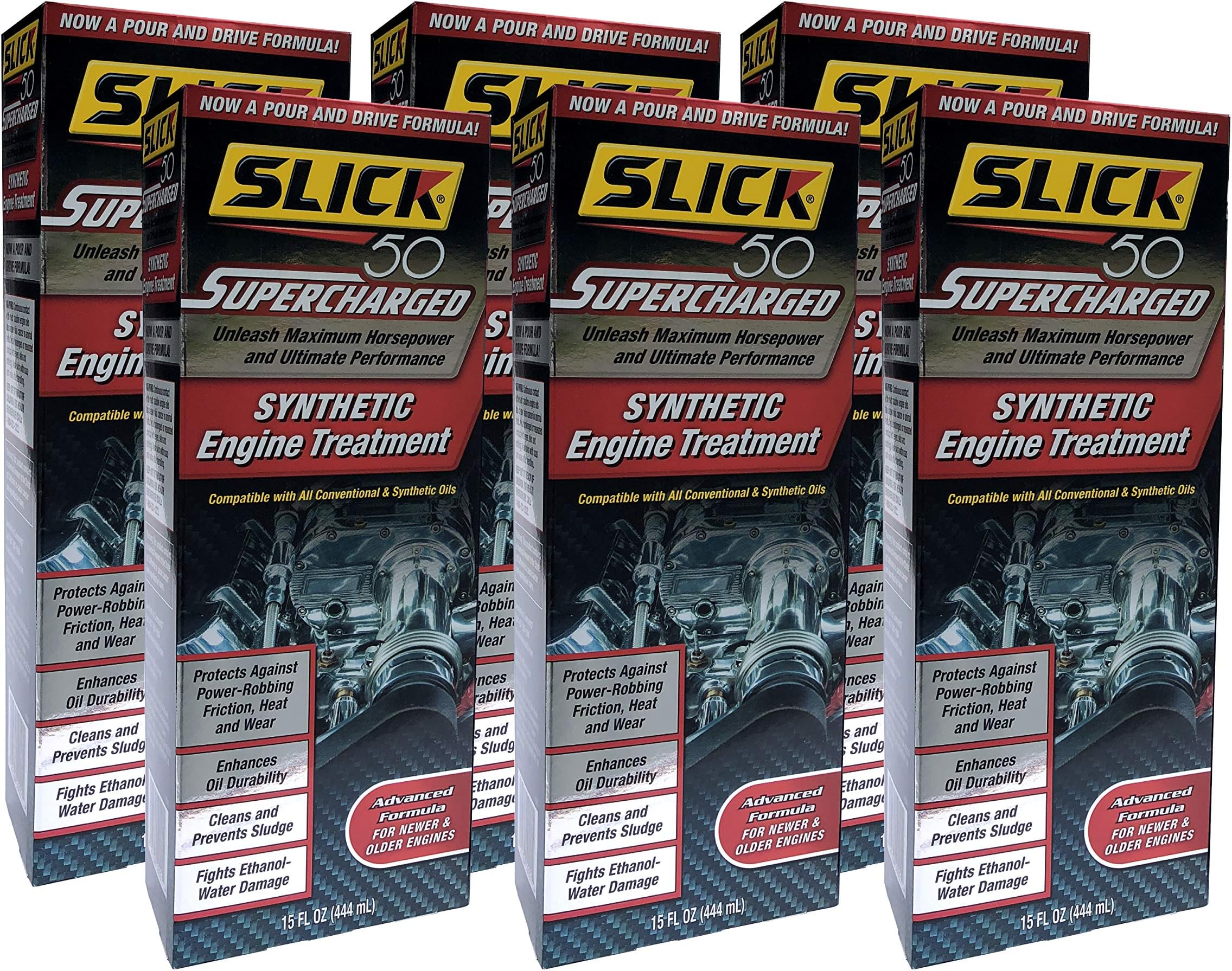 Amazon.com: Slick 50 Original Classic Engine Treatment with Cerflon ...