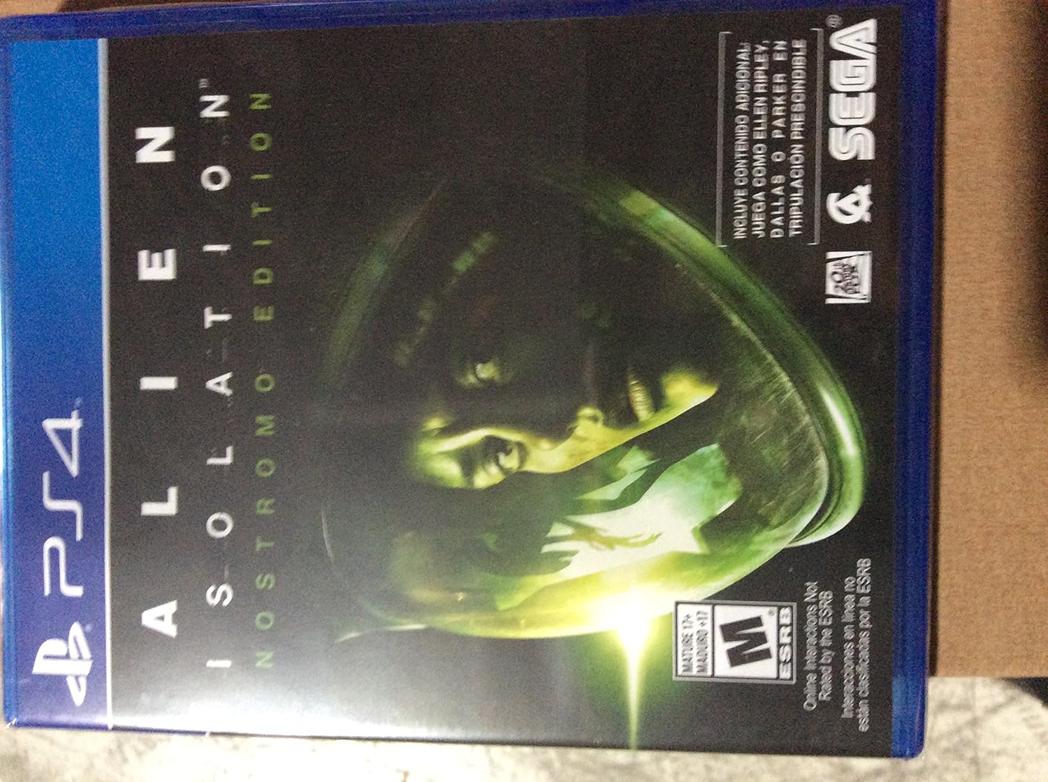 Amazon.com: Alien: Isolation - Nostromo Edition - PS4 : Video Games