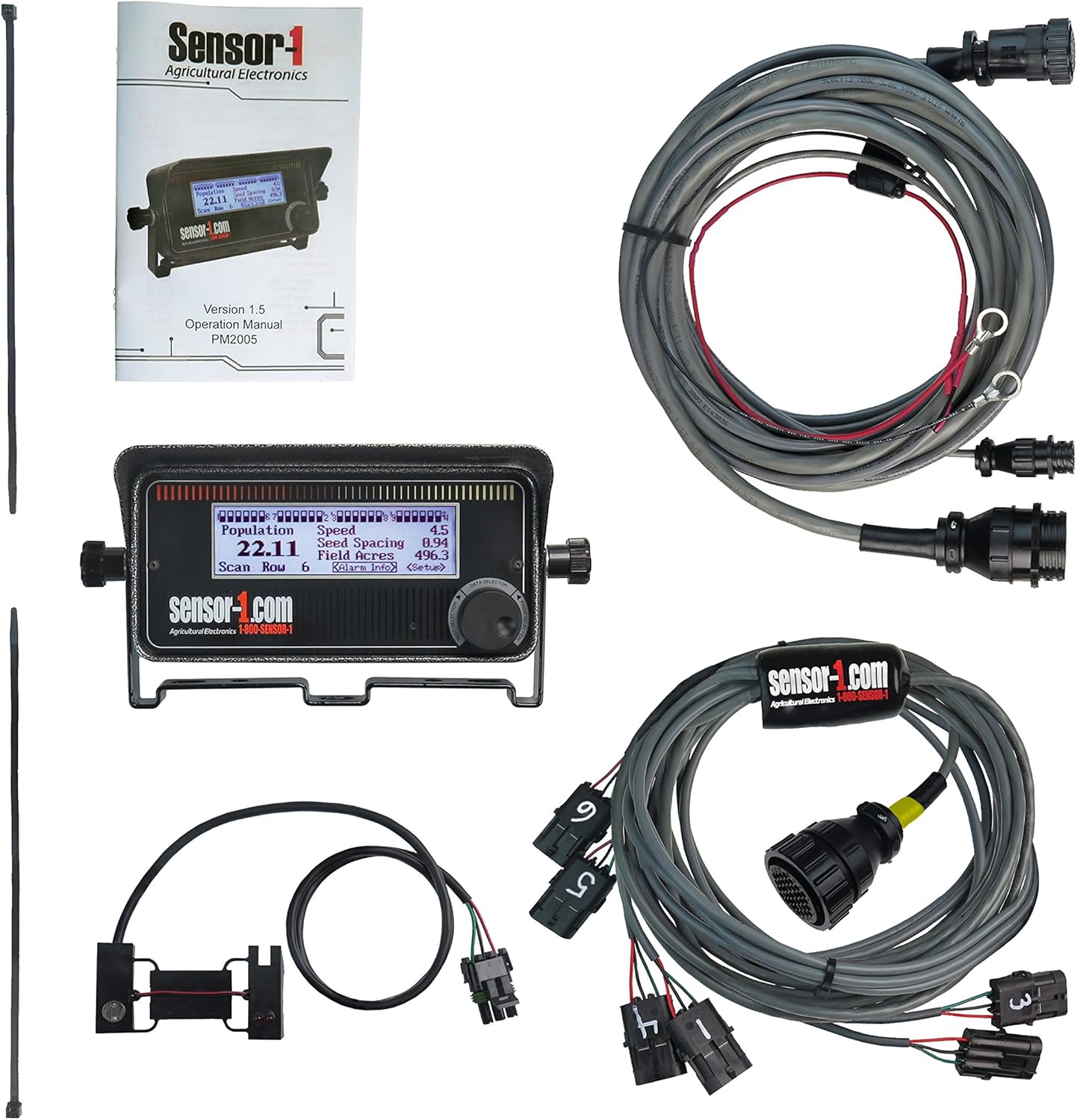 Amazon.com: sensor-1 PM2005S-06SYS Seed Flow Monitor System Package ...