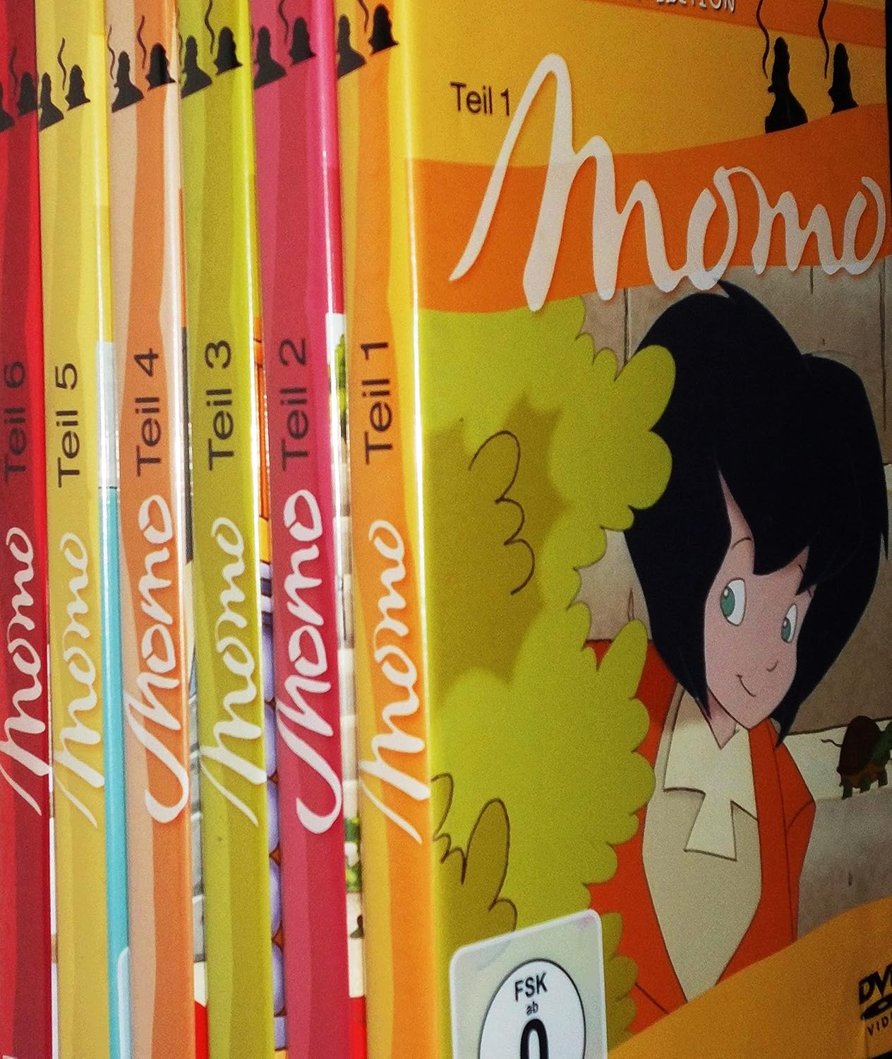 Momo - Teil 1-6 Box [6 DVDs]: Amazon.de: Various: DVD & Blu-ray