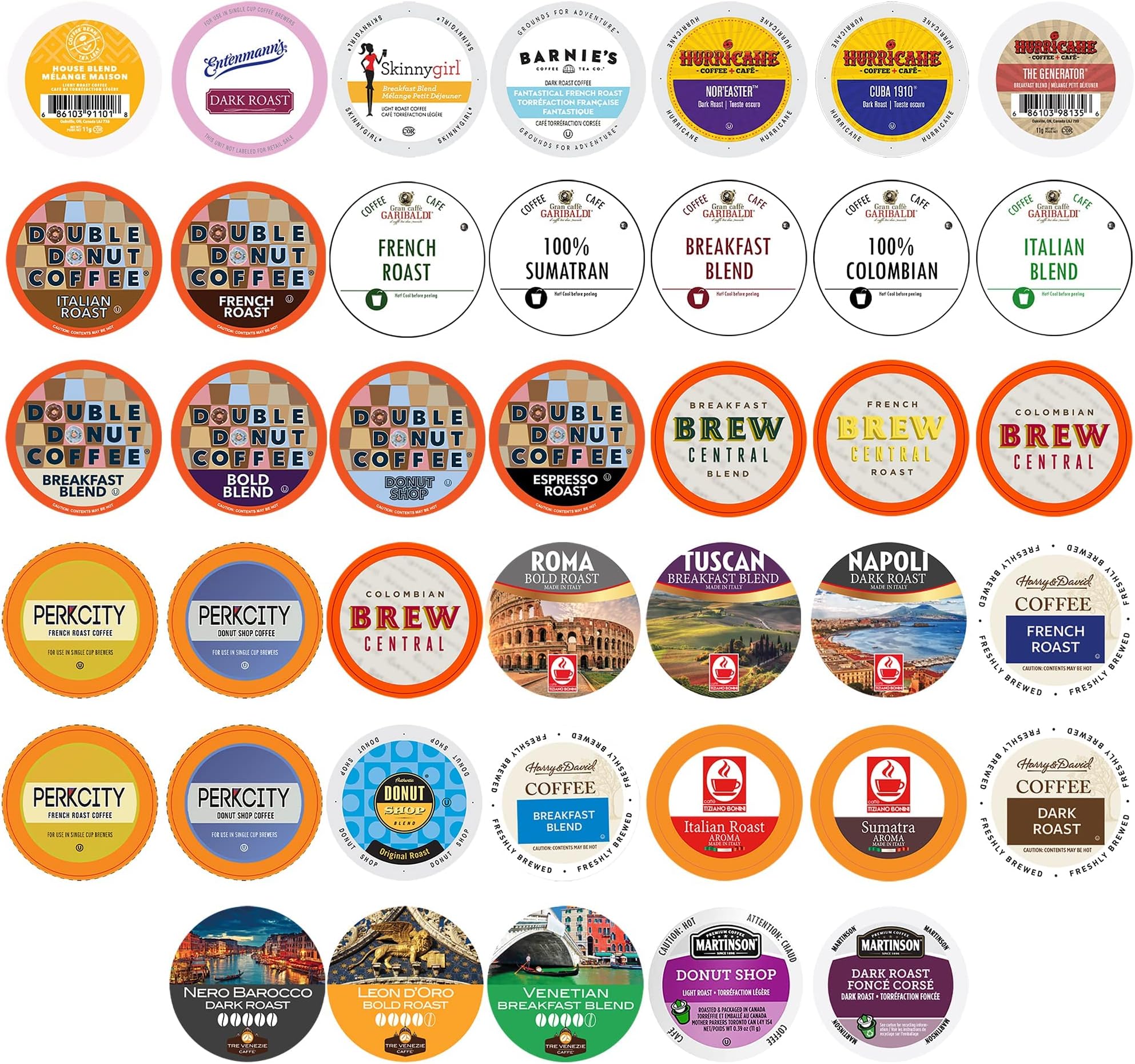 Amazon.com: Crazy Cups Single Serve & K Cups Variety Pack, Including ...