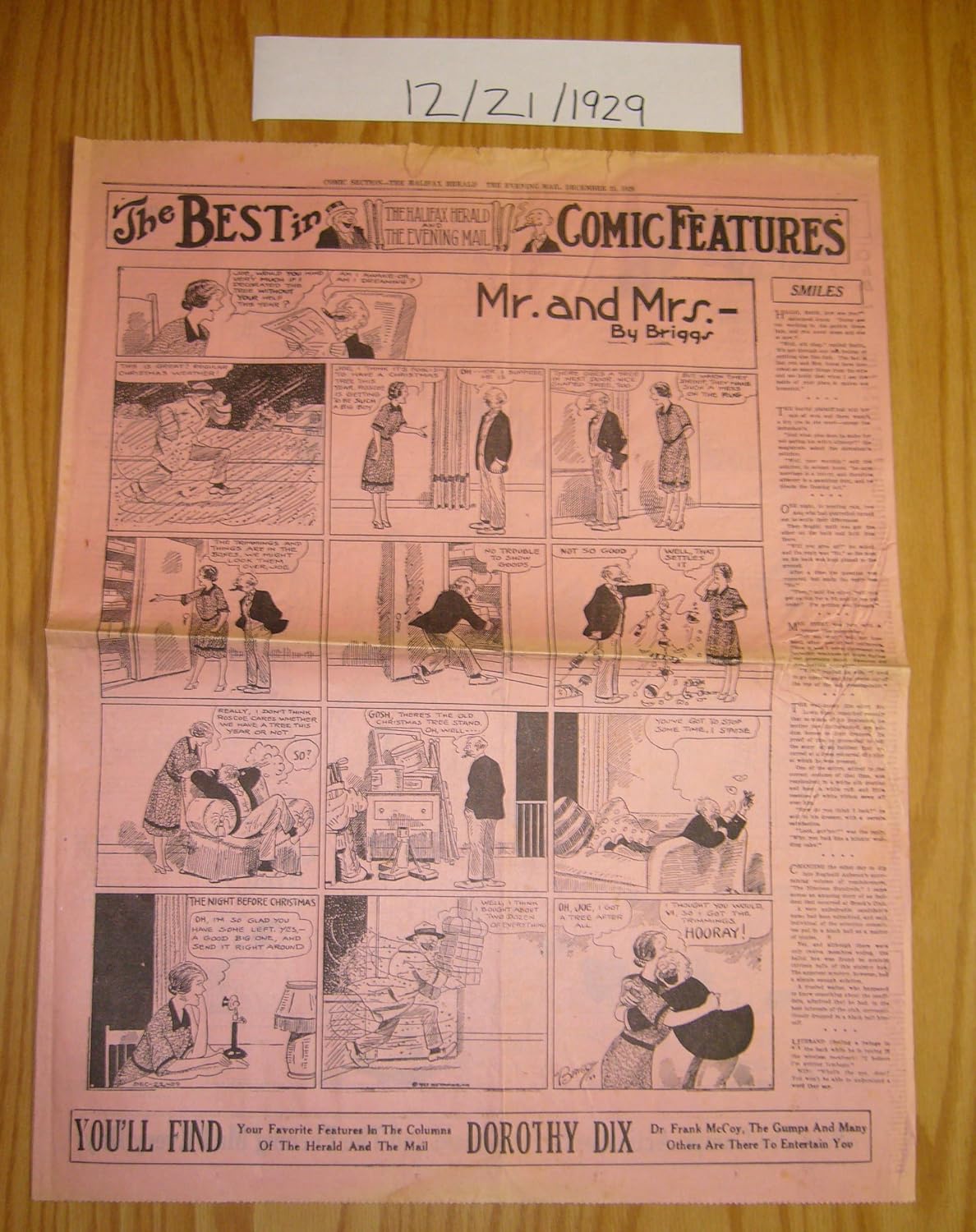 Halifax Herald and Evening Mail: Best in Comic Features - December 21 ...