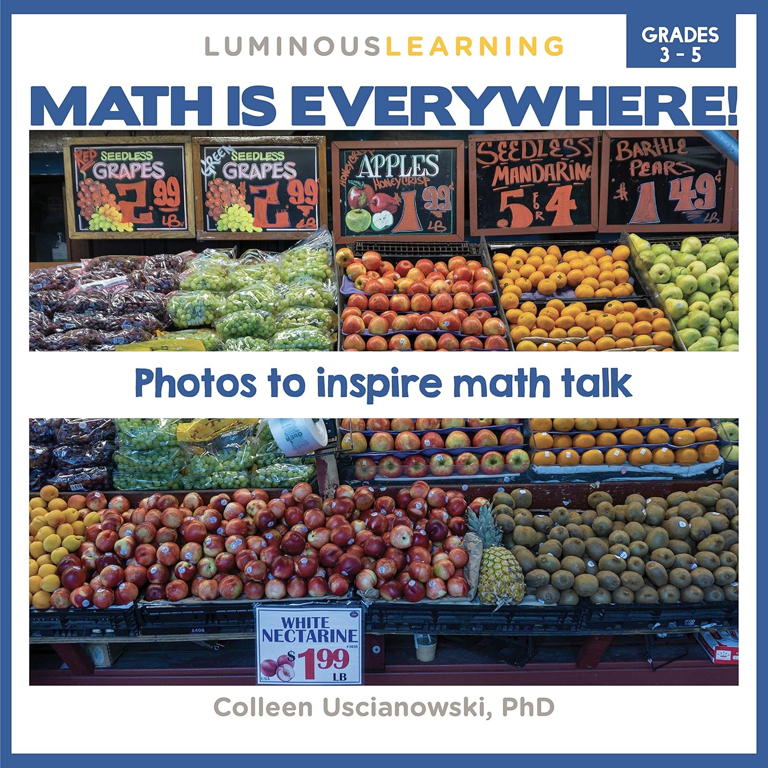 Math is everywhere: Photos to inspire math talk: Grades 3-5 - Kindle ...