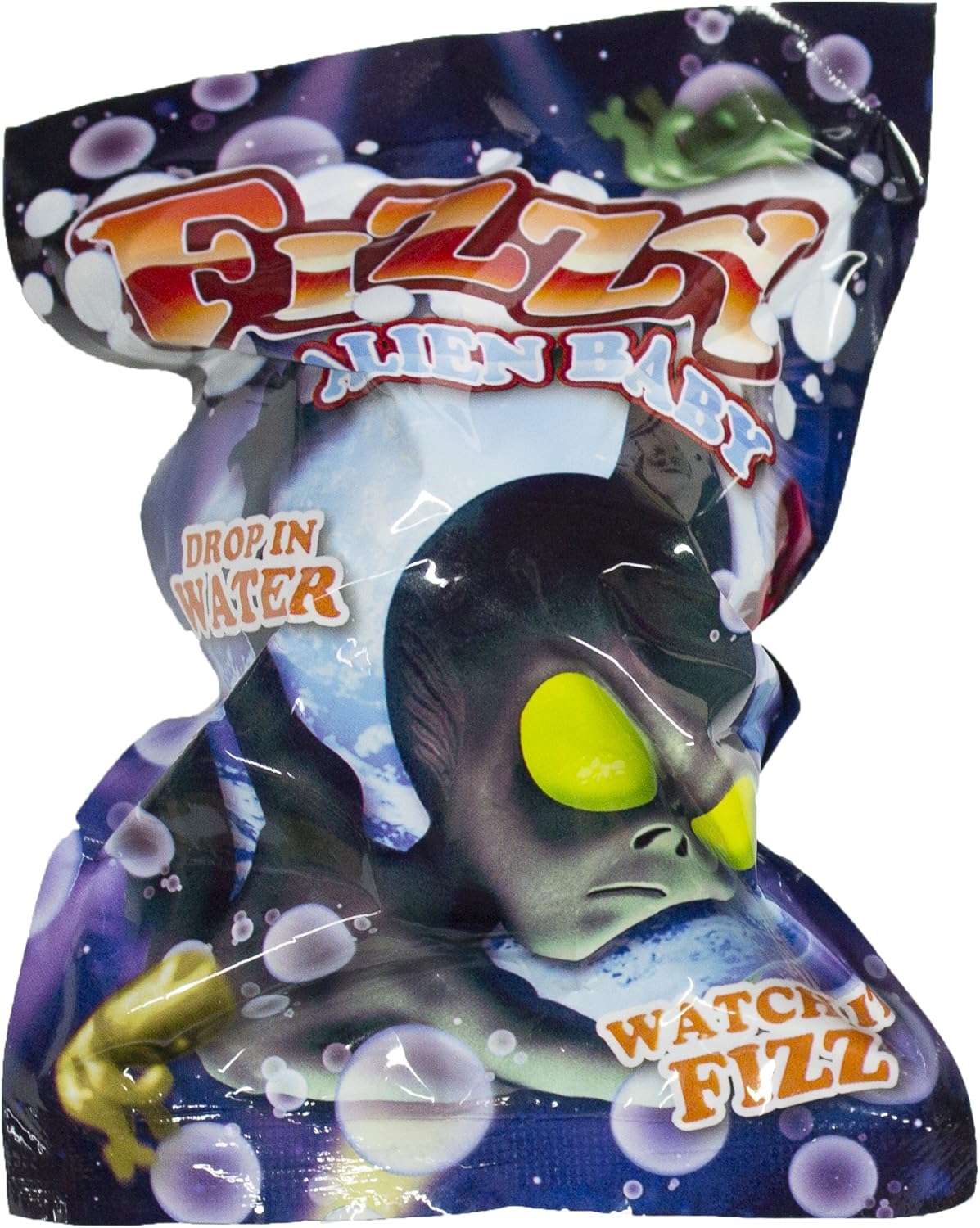 Amazon.com: Fun Stuff Fizzy Alien- Drop in Water, Watch It Fizz, Reveal ...