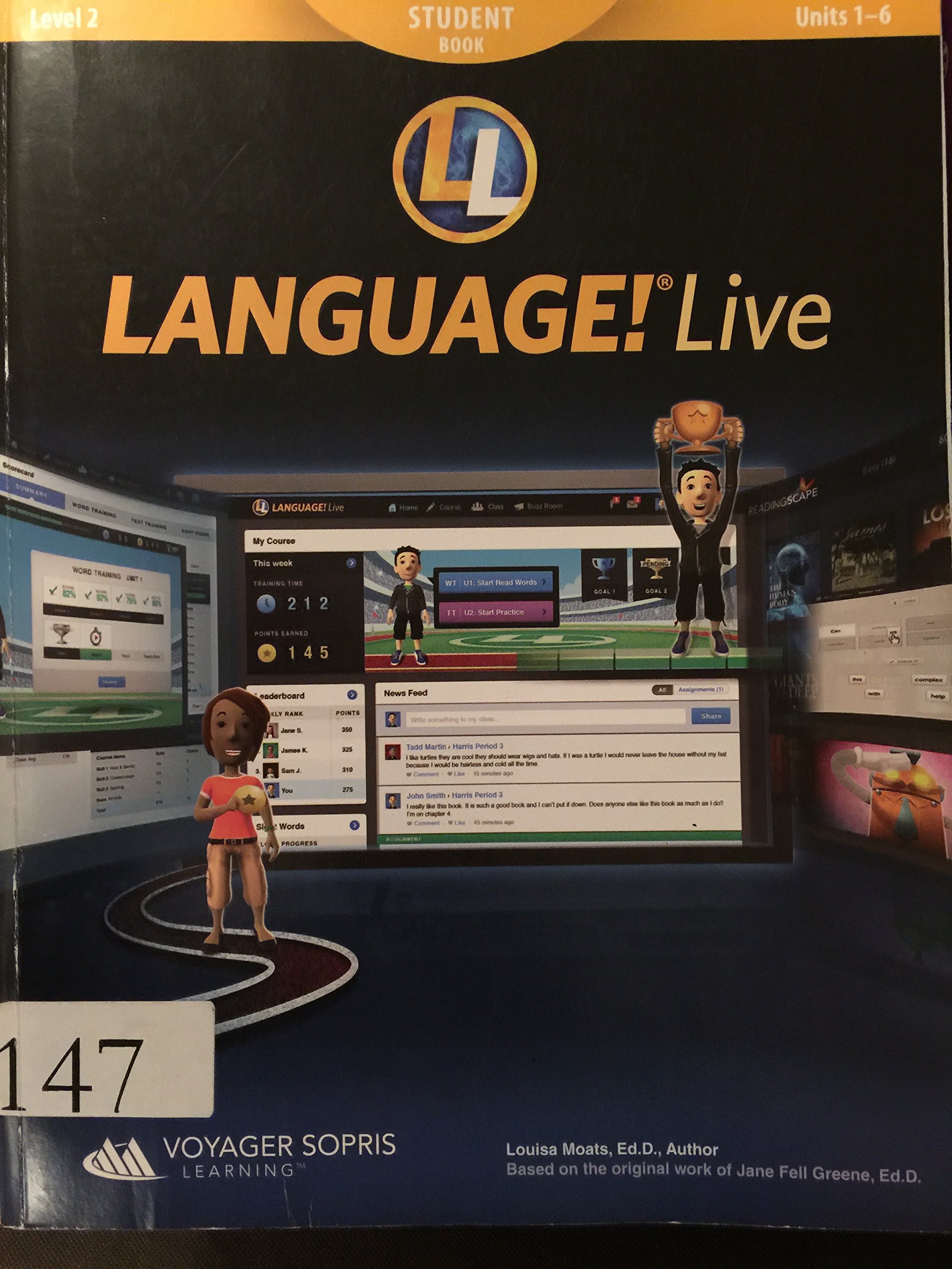 LANGUAGE! Live Student Book Level 2 Units 1-6: Louisa Cook Moats ...