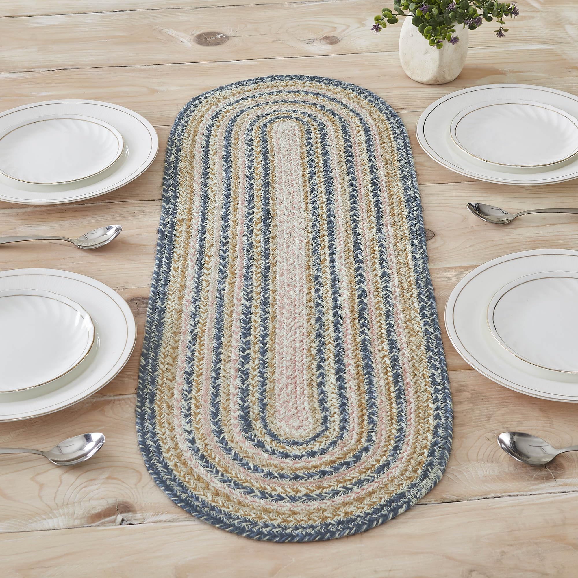 Amazon.com: Kaila Jute Oval Runner 12x36 : Home & Kitchen