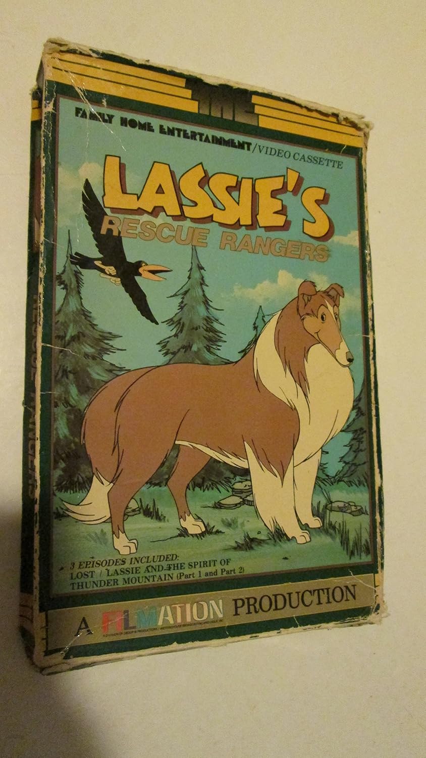 Amazon.com: Lassie's Rescue Rangers [VHS] : Ted Knight, Lassie, Erika ...