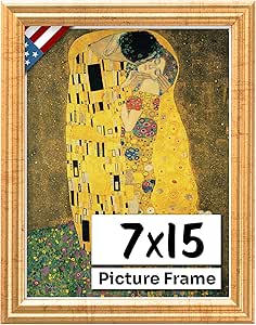 Amazon.com - US Art Antique Gold 7x15 Picture Frame .75" Inch Wide ...
