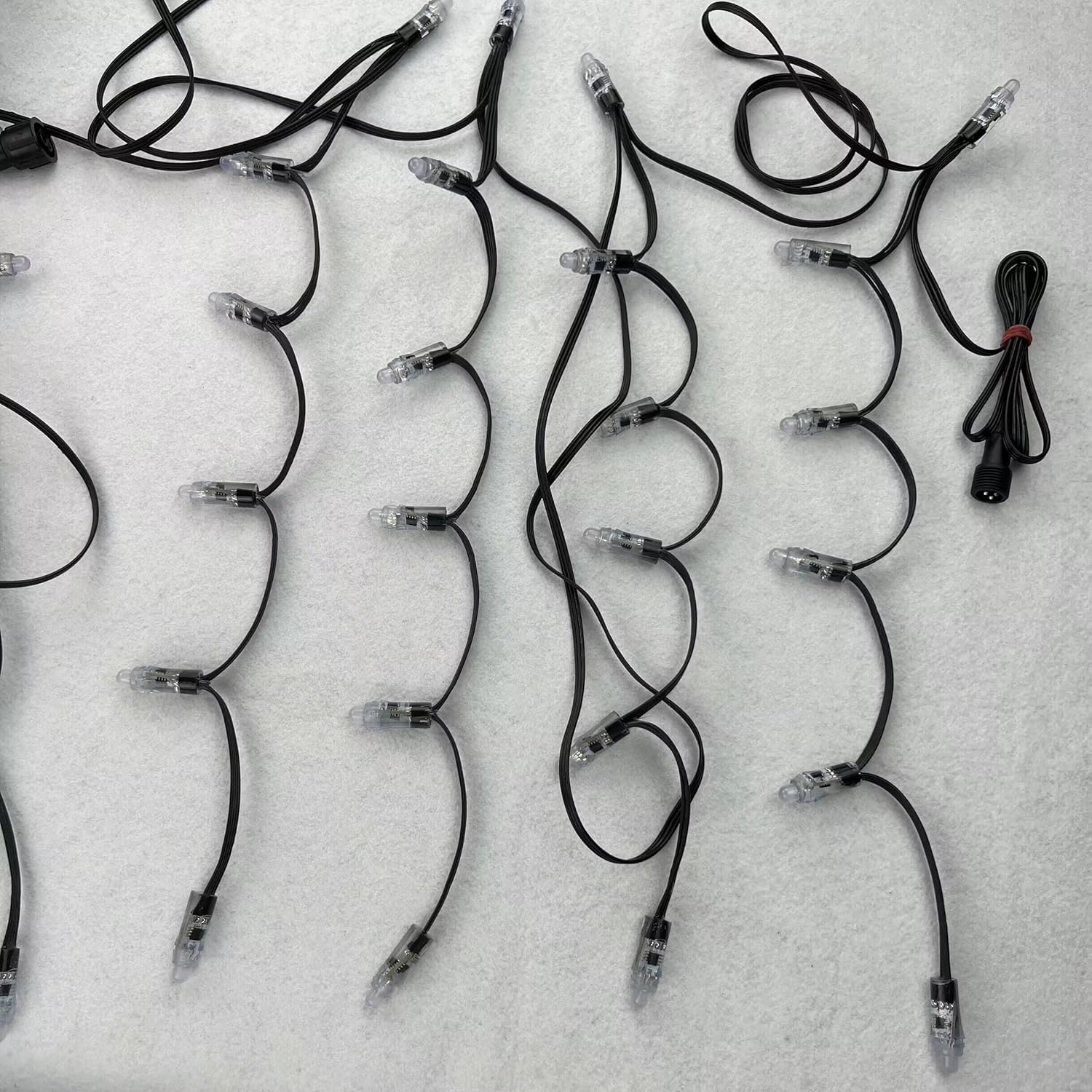 Amazon.com: AMNOUR 100 Pixel Stake nodes (Peace Family),DC12V/DC5V 12mm ...