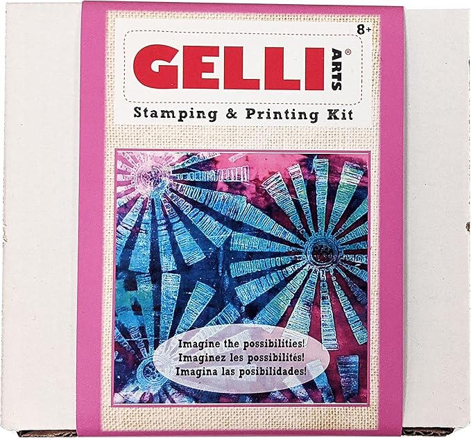 Amazon.com: Gelli Arts Kit (Stamping & Printing Kit)