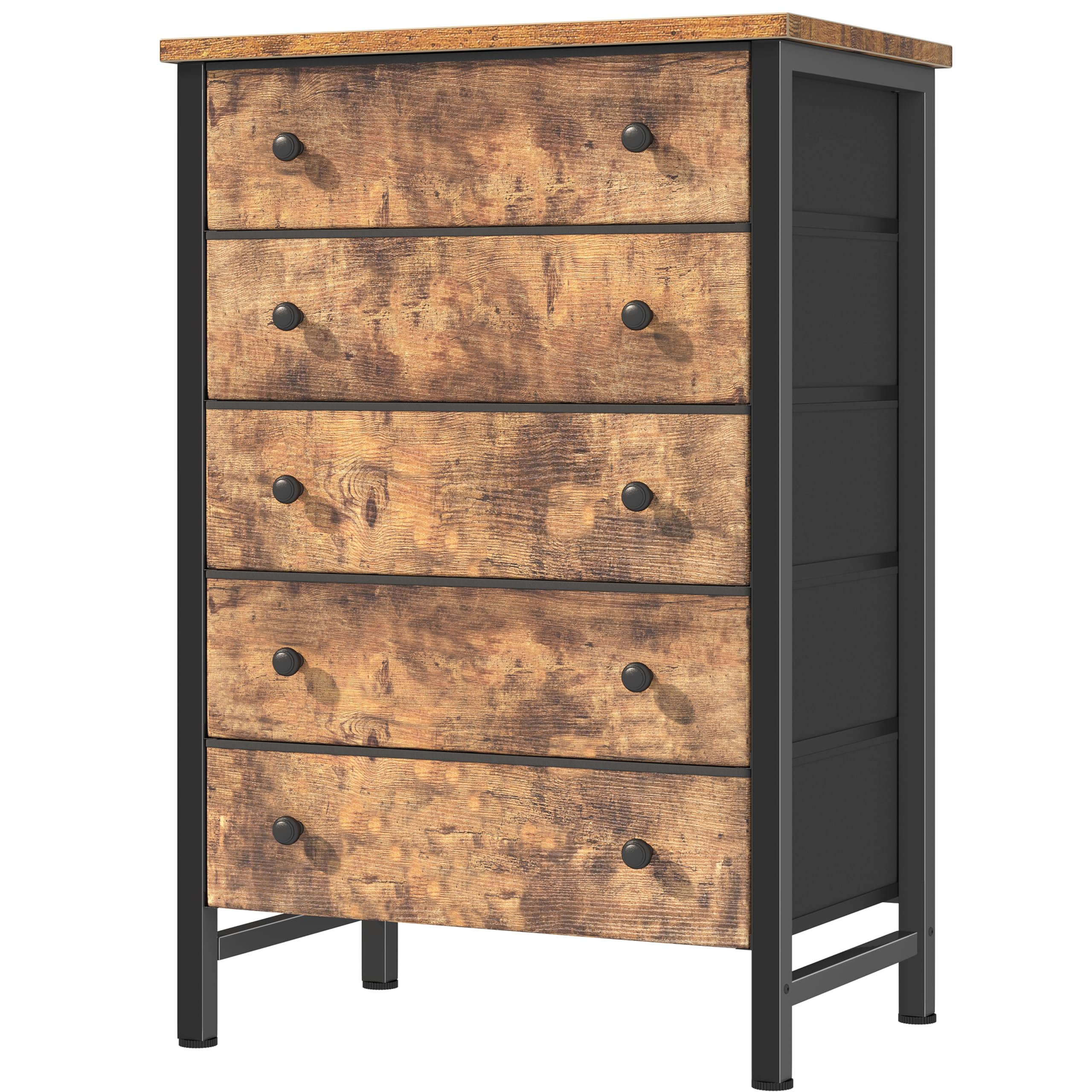 Snapklik.com : BOLUO Chest Of Drawers For Bedroom 5 Drawer Dresser ...