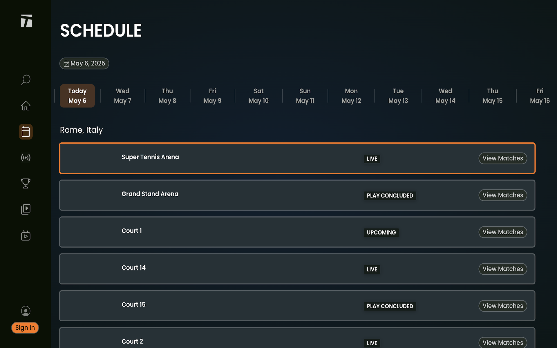 Tennis Channel - App on Amazon Appstore