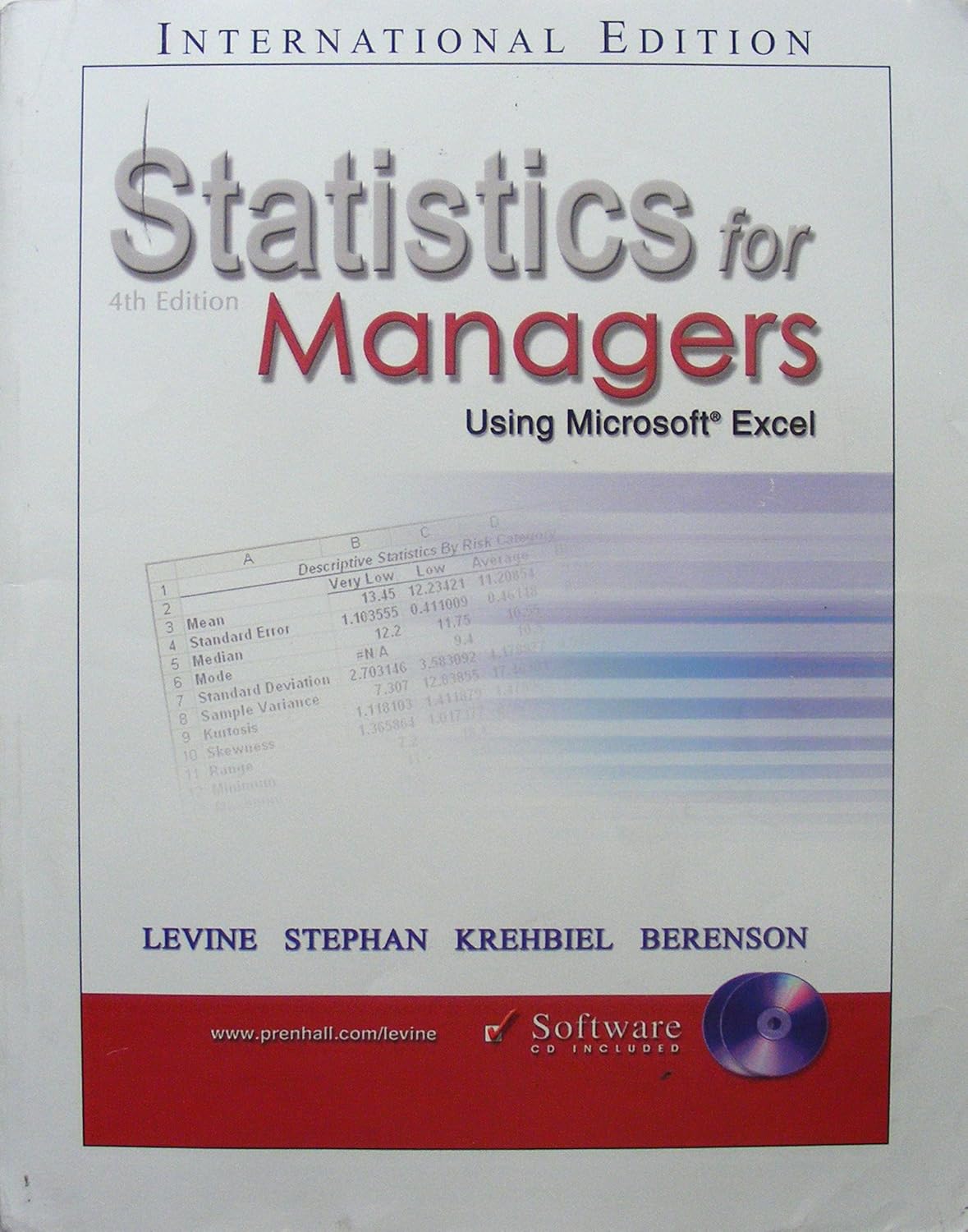 Statistics for Managers Using Microsoft Excel: David M. Levine ...