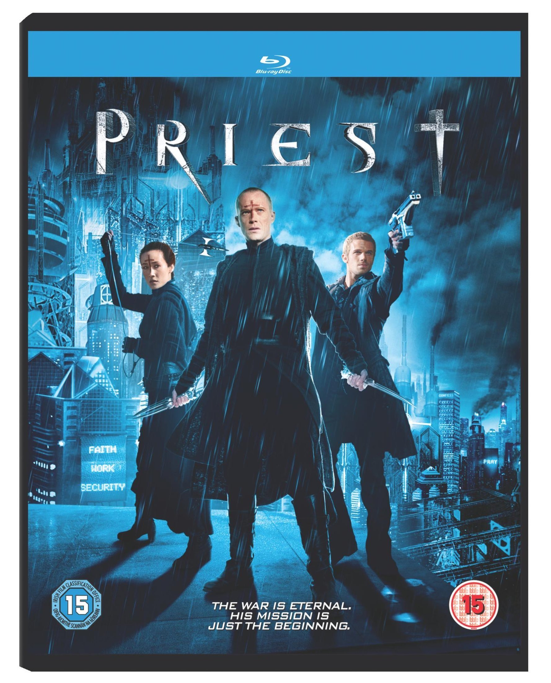 Amazon.com: Priest [DVD] [2011] : Paul Bettany, Cam Gigandet, Maggie Q ...