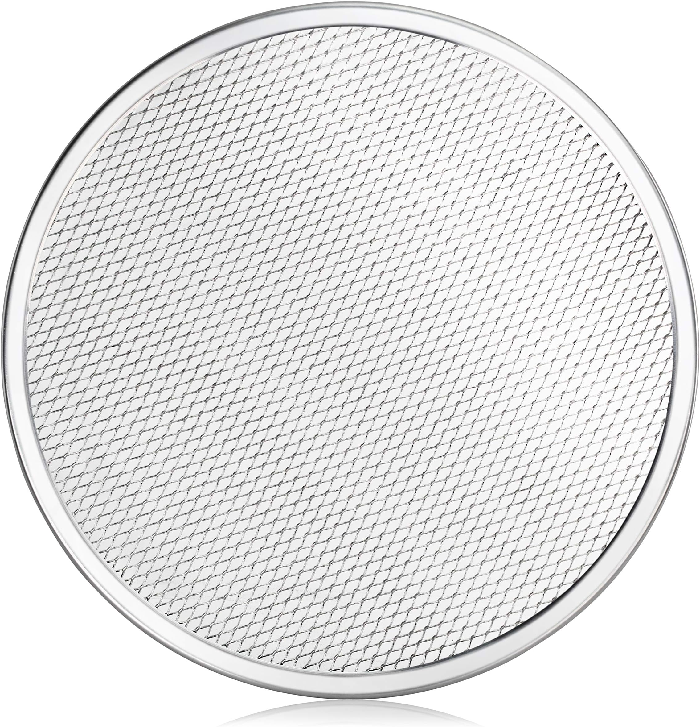 Amazon.com: CONSTR 18 Inch Aluminum Pizza Screen - Commercial Grade ...