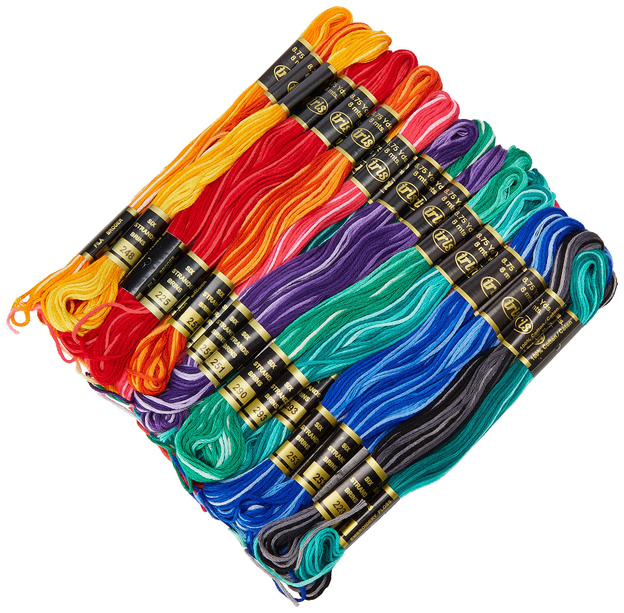 Iris Embroidery Thread Color Chart Embroidery Thread Conversion Charts