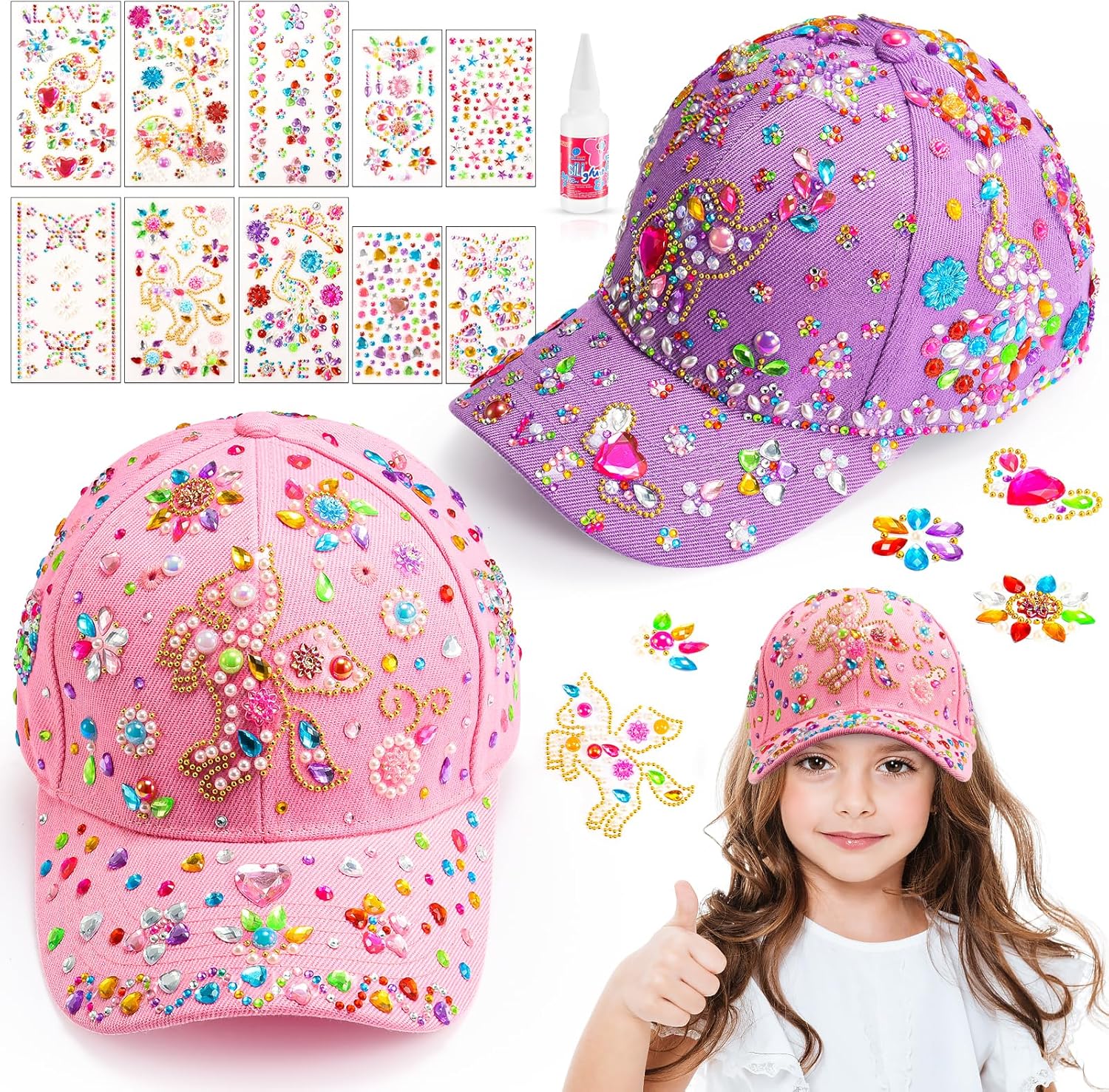 Veopoko Craft Kits For Kids DIY Baseball Cap 4 5 6 7 8 9 10 Year Old veopoko-craft-kits-for-kids-diy-baseball-cap-4-5-6-7-8-9-10-year-old