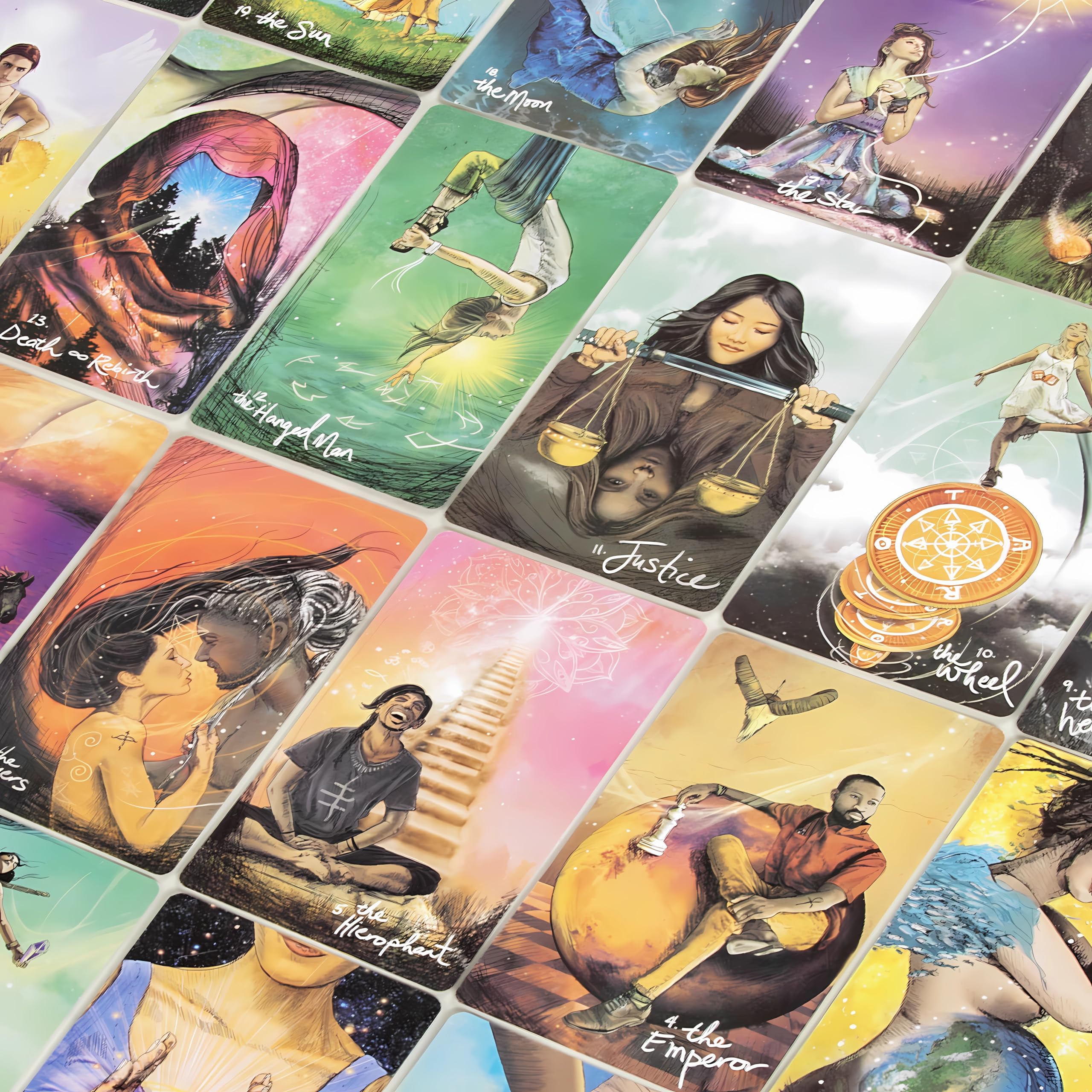 Snapklik.com : Aumtok The Light Seers Tarot Cards