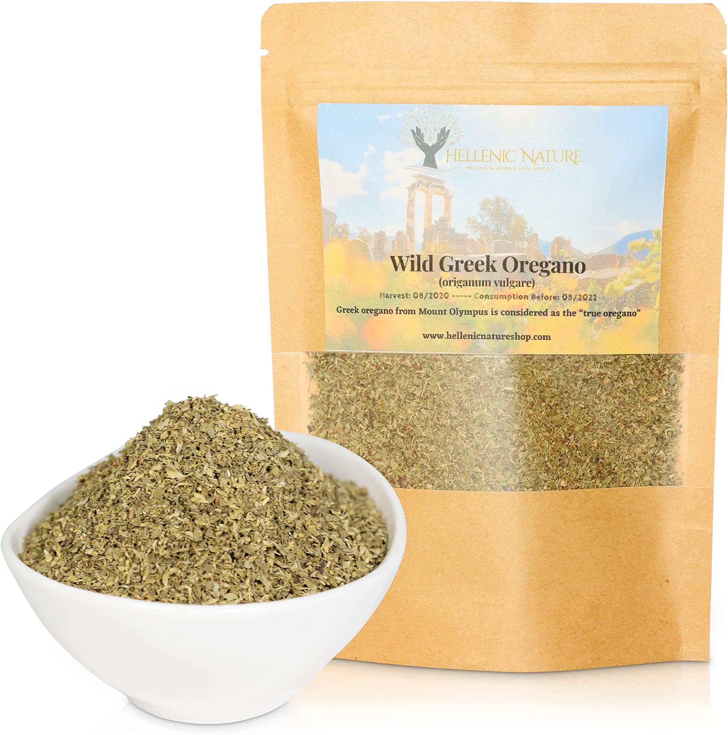 Amazon.com : WILD GREEK OREGANO DRIED PREMIUM QUALITY- from Mount ...