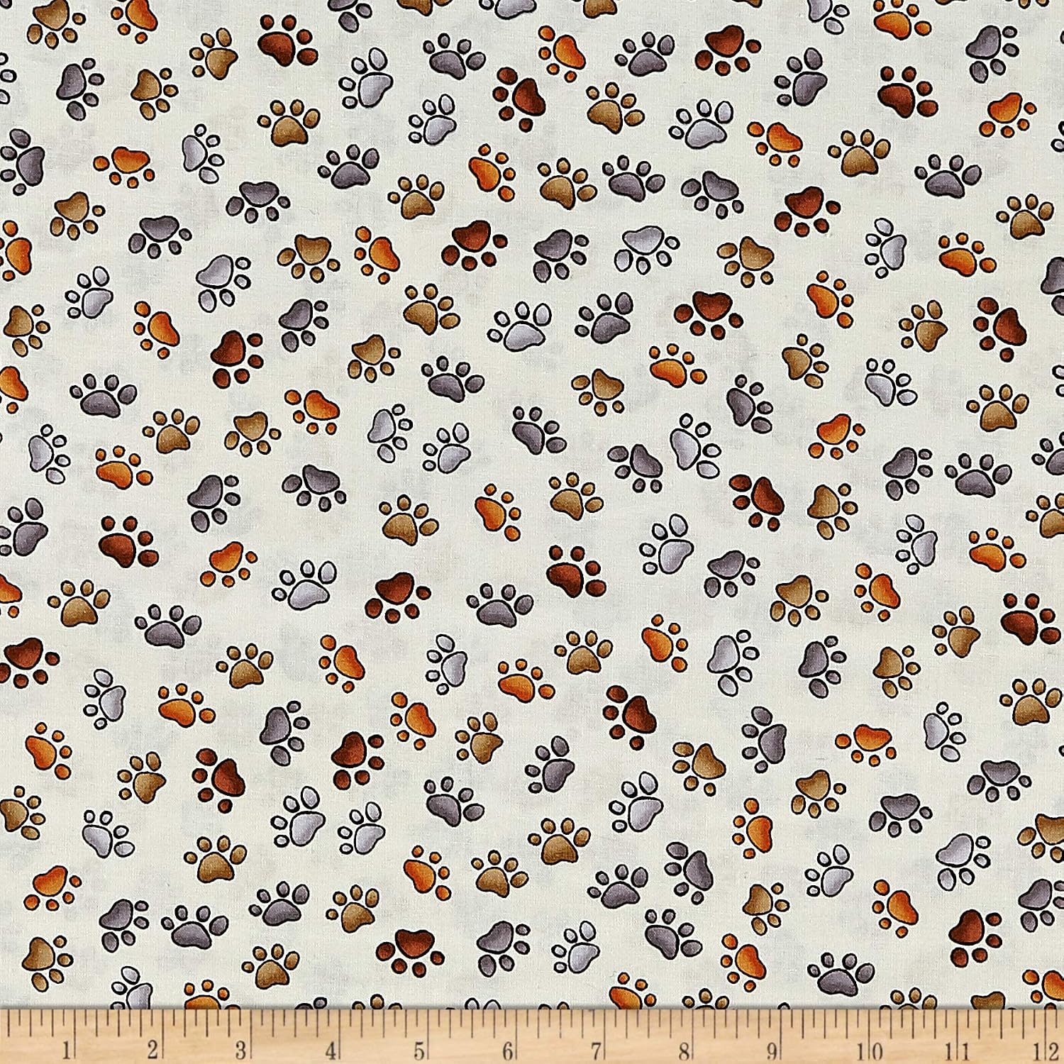 Amazon.com: Loralie Designs "Dear Doggie Delight Puppy Paws" Quilt ...