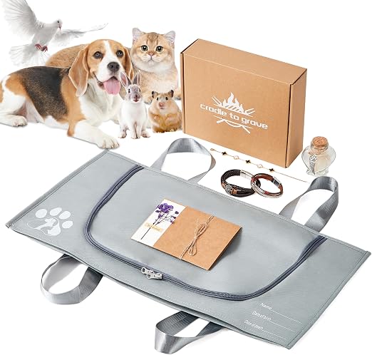 Amazon.com : cradle to grave Pet Burial Bag Non-Woven Fabric Pet ...