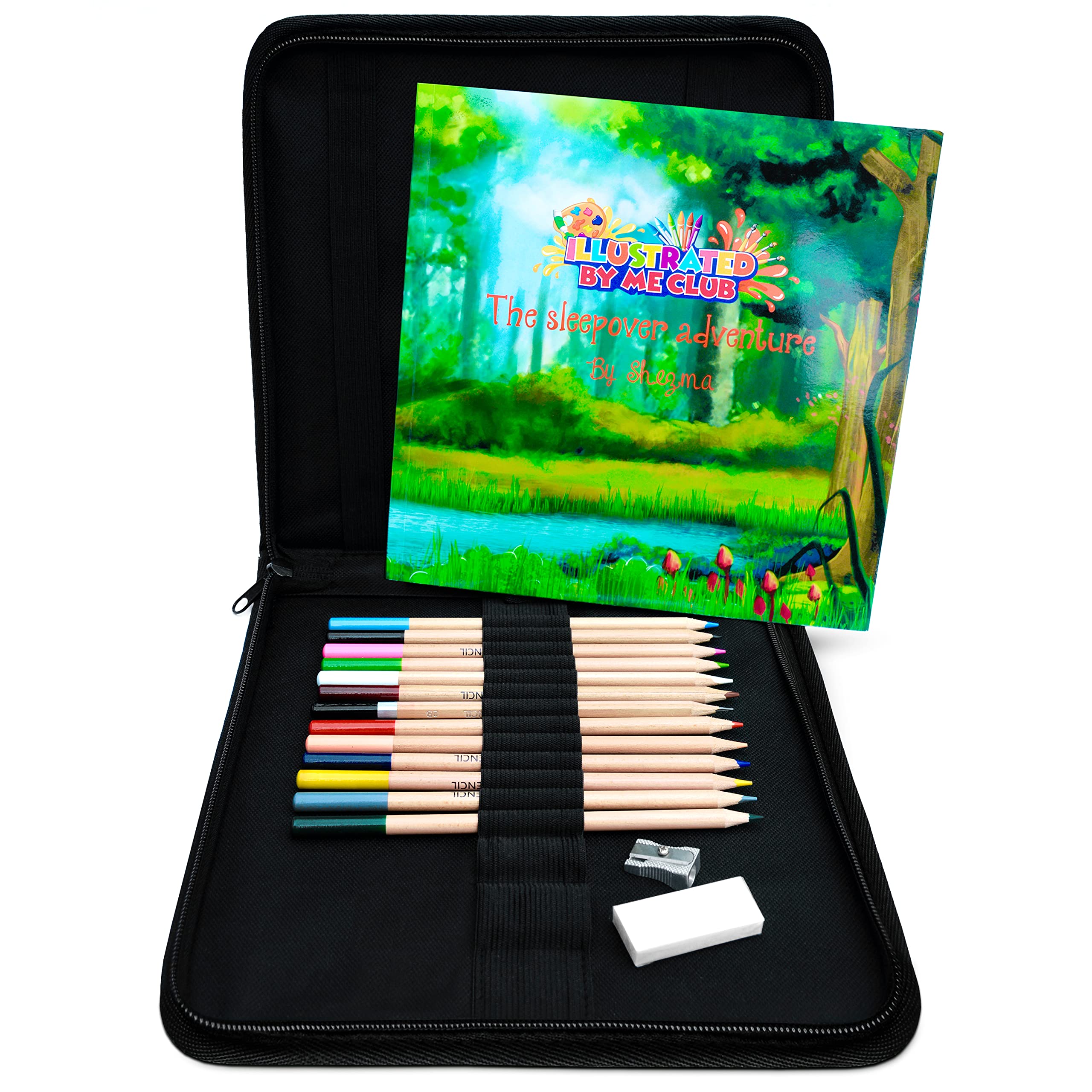 Amazon.com: Illustrate Me- KidsTravel Activity Set Storybook-Bring The ...