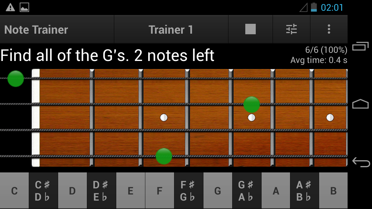 Bass Guitar Note Trainer - App on Amazon Appstore