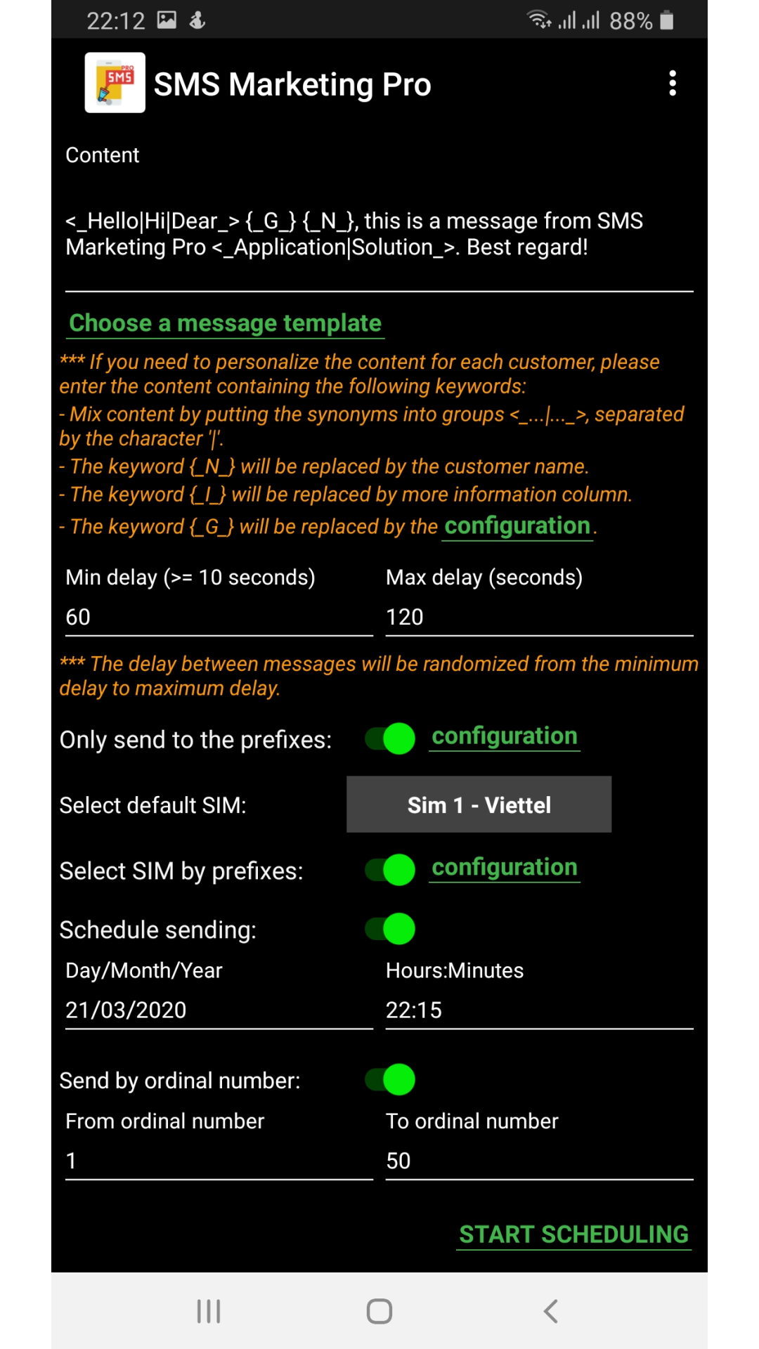 SMS Marketing Pro (Bulk SMS Pro) - App on Amazon Appstore