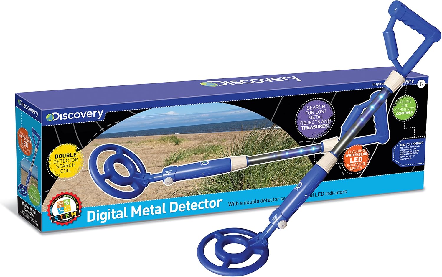 Discovery Kids Digital Metal Detector Outdoor Adventure : Amazon.com.au ...