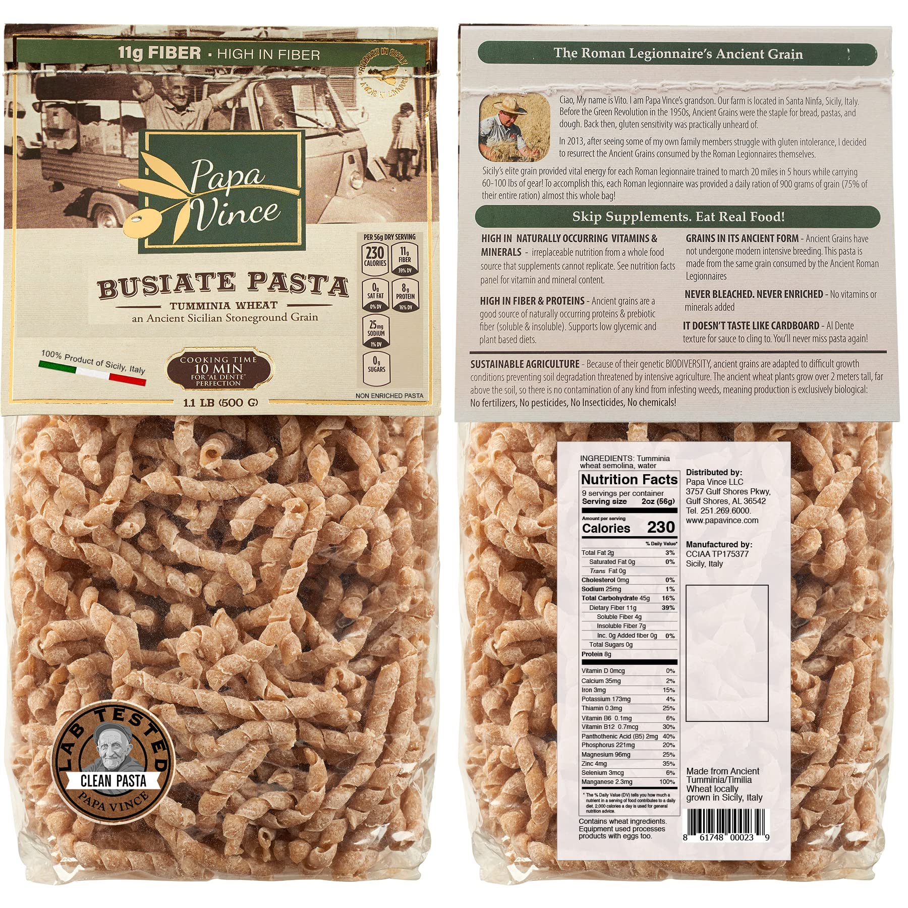 Papa Vince Italian Food Gift Basket Gourmet - made in small batches ...