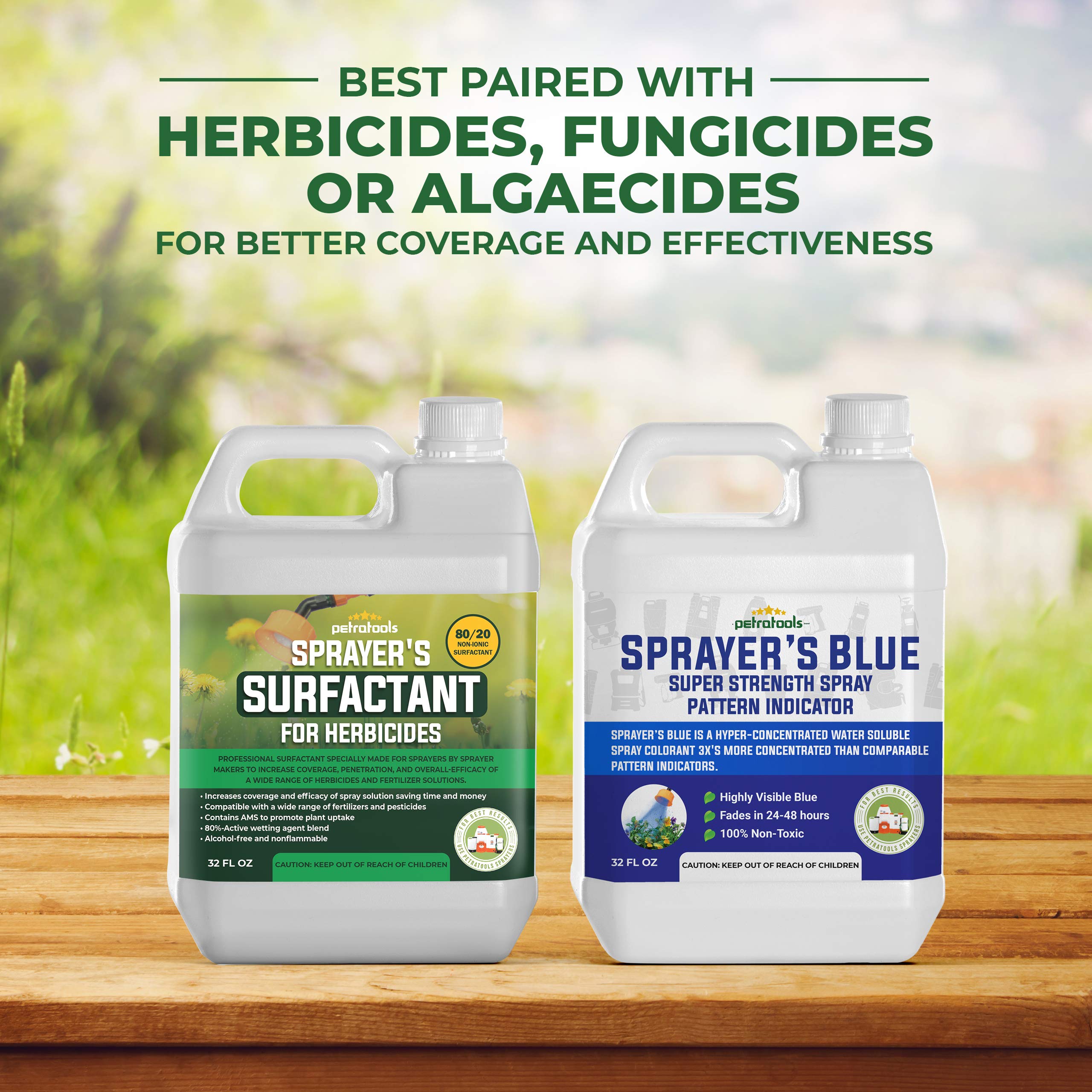 Sprayer's Surfactant for Herbicides - NonIonic Surfactant for Weed ...