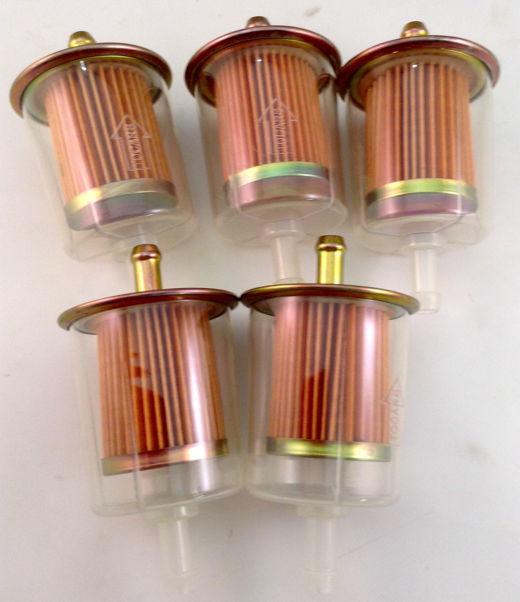 Amazon.com: 5/16" Universal Inline Gas Fuel Filters Industrial High ...