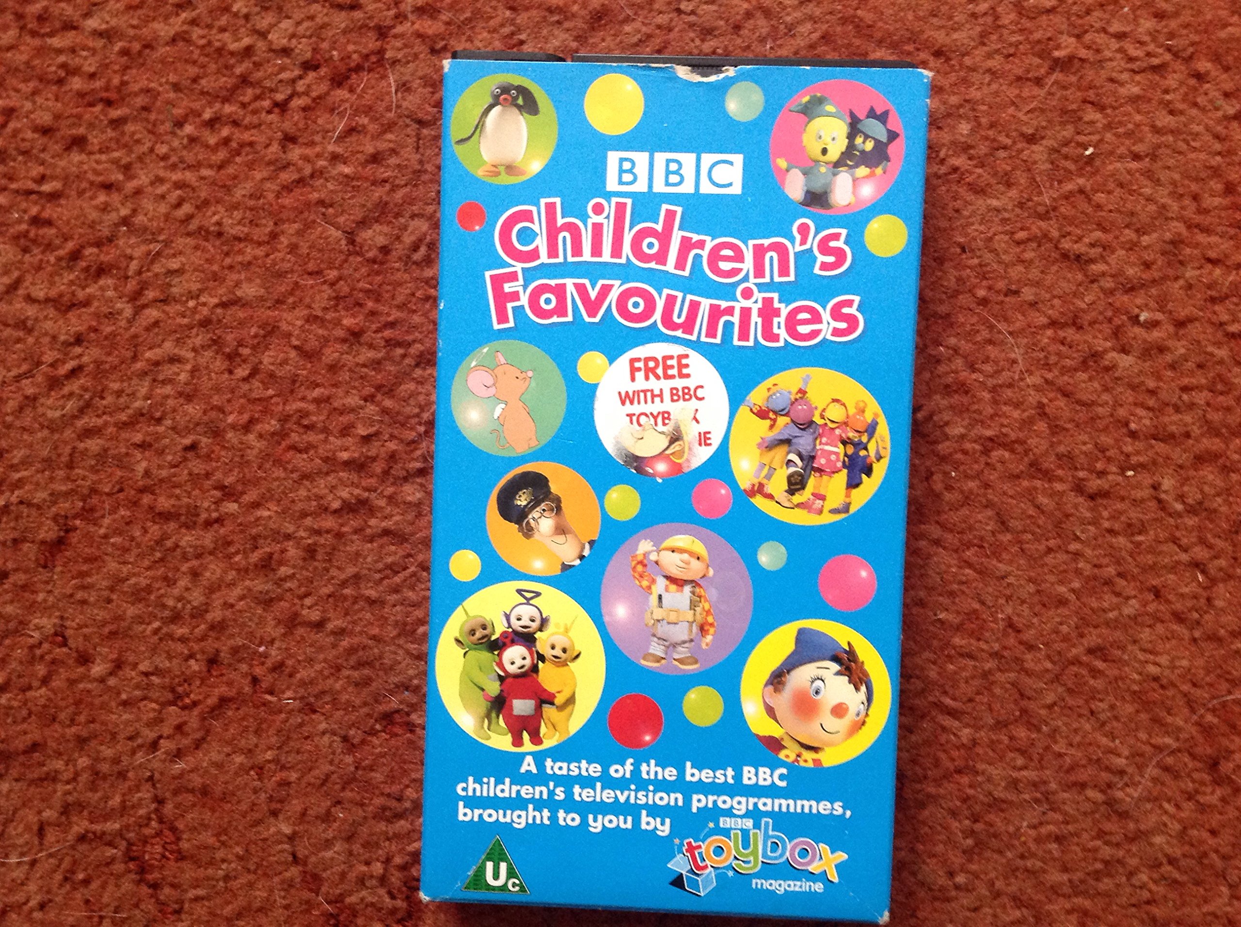 Buy BBC Childrens Favourites VHS Video from Toybox Magazine Online at ...
