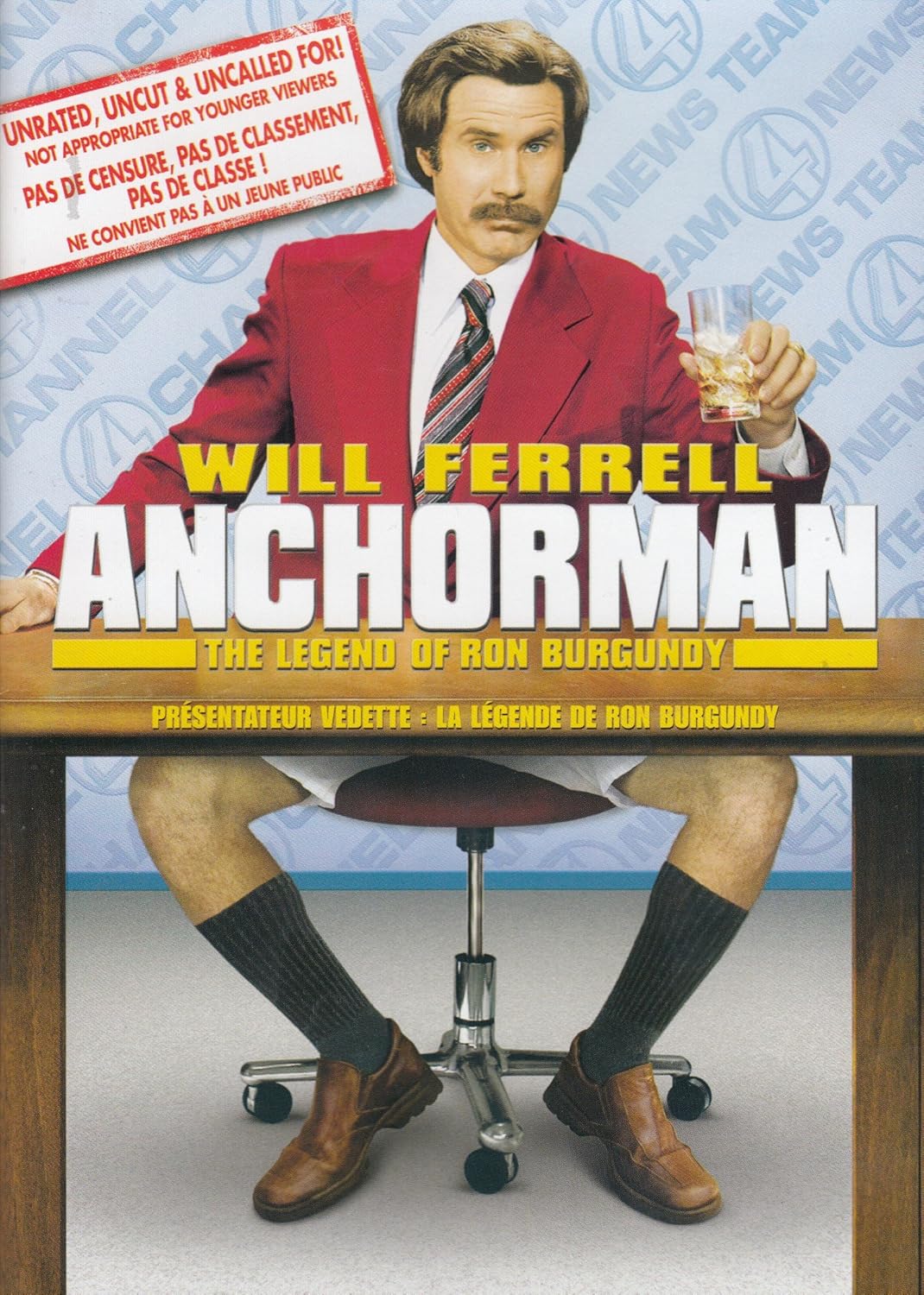 Anchorman: The Legend of Ron Burgundy (Unrated) / Présentateur Vedette ...