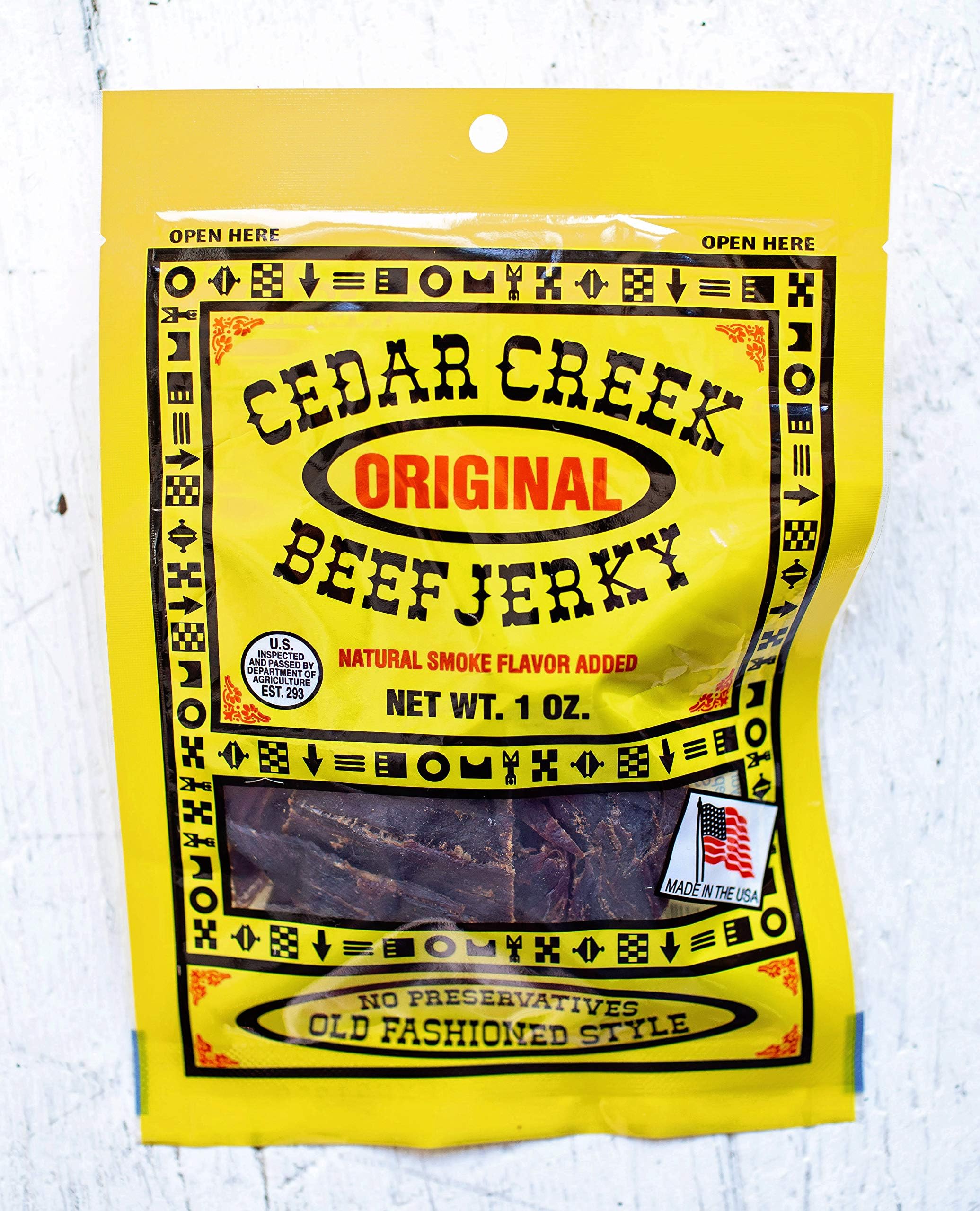 Amazon.com: Cedar Creek Beef Jerky | 4 oz Variety Pack : Grocery ...