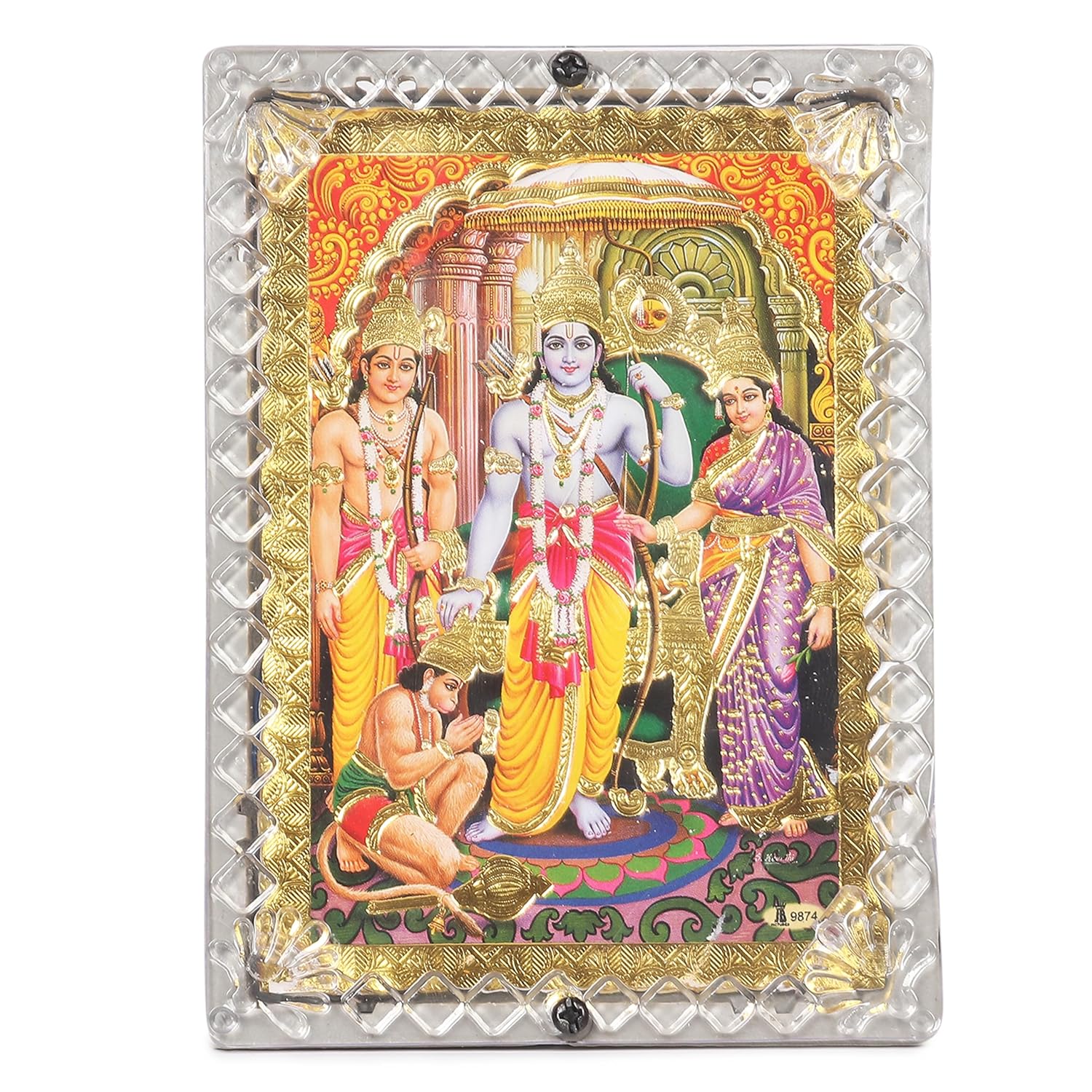 Tool Point Hindu Religious 5 in 1 Shree Ram Mantra Machine Prayer Kit ...