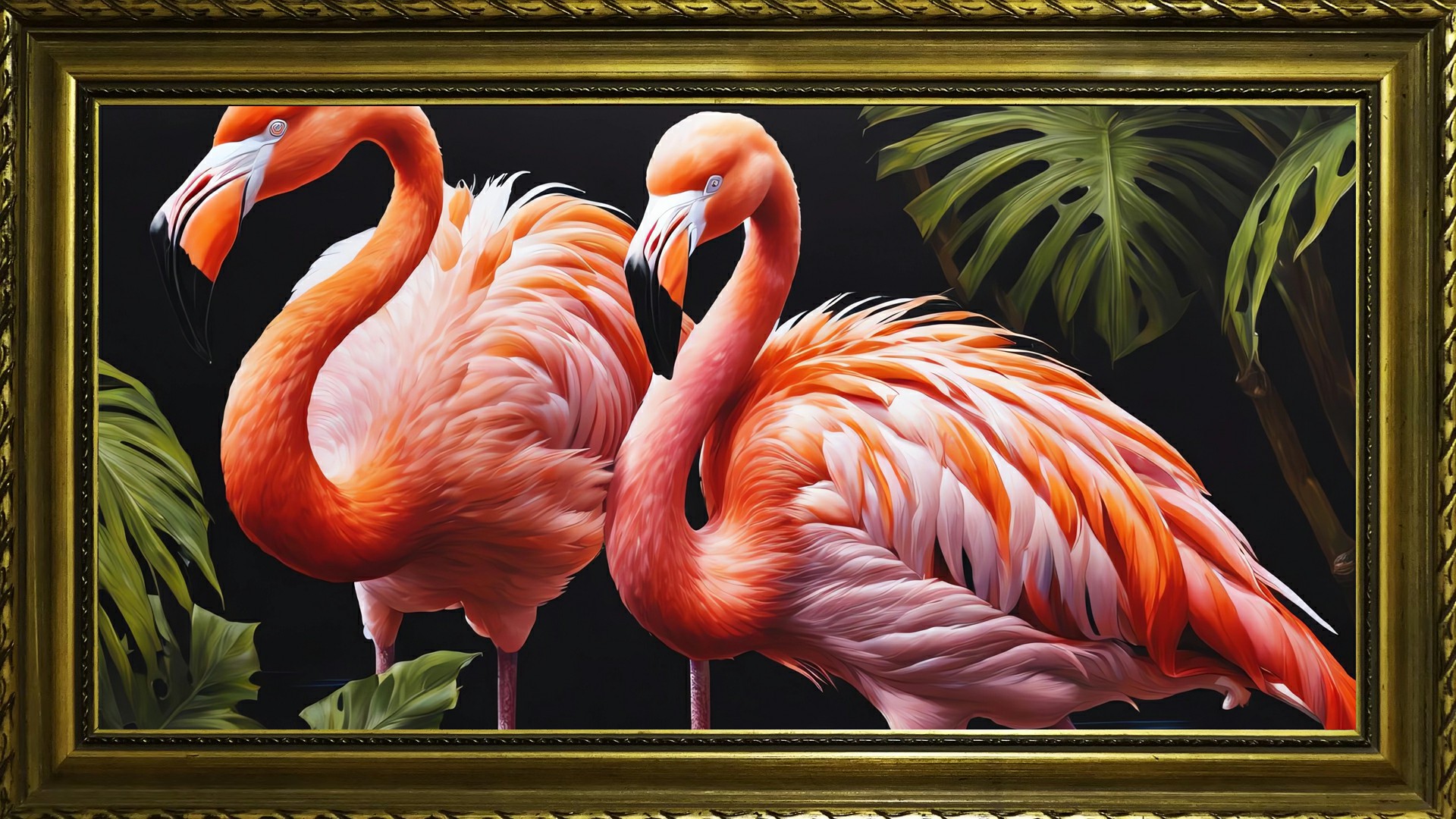 Stunning Painting Art Screensaver, Framed Painting TV Wallpaper ...