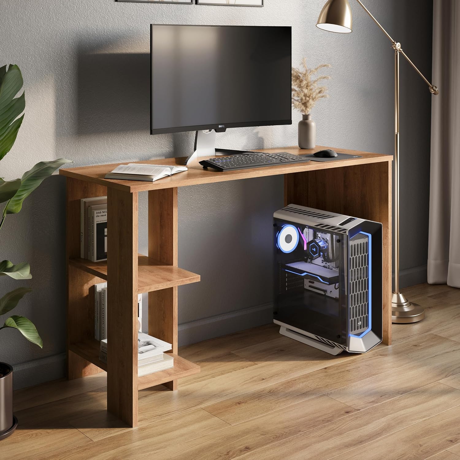 FURLAY Aero Study Table | Century Engineered Wood | 100 x 50 x 77 cm ...