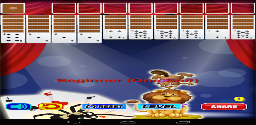 Spider Solitaire Beaver Tricks-Amazonアプリストアのアプリ