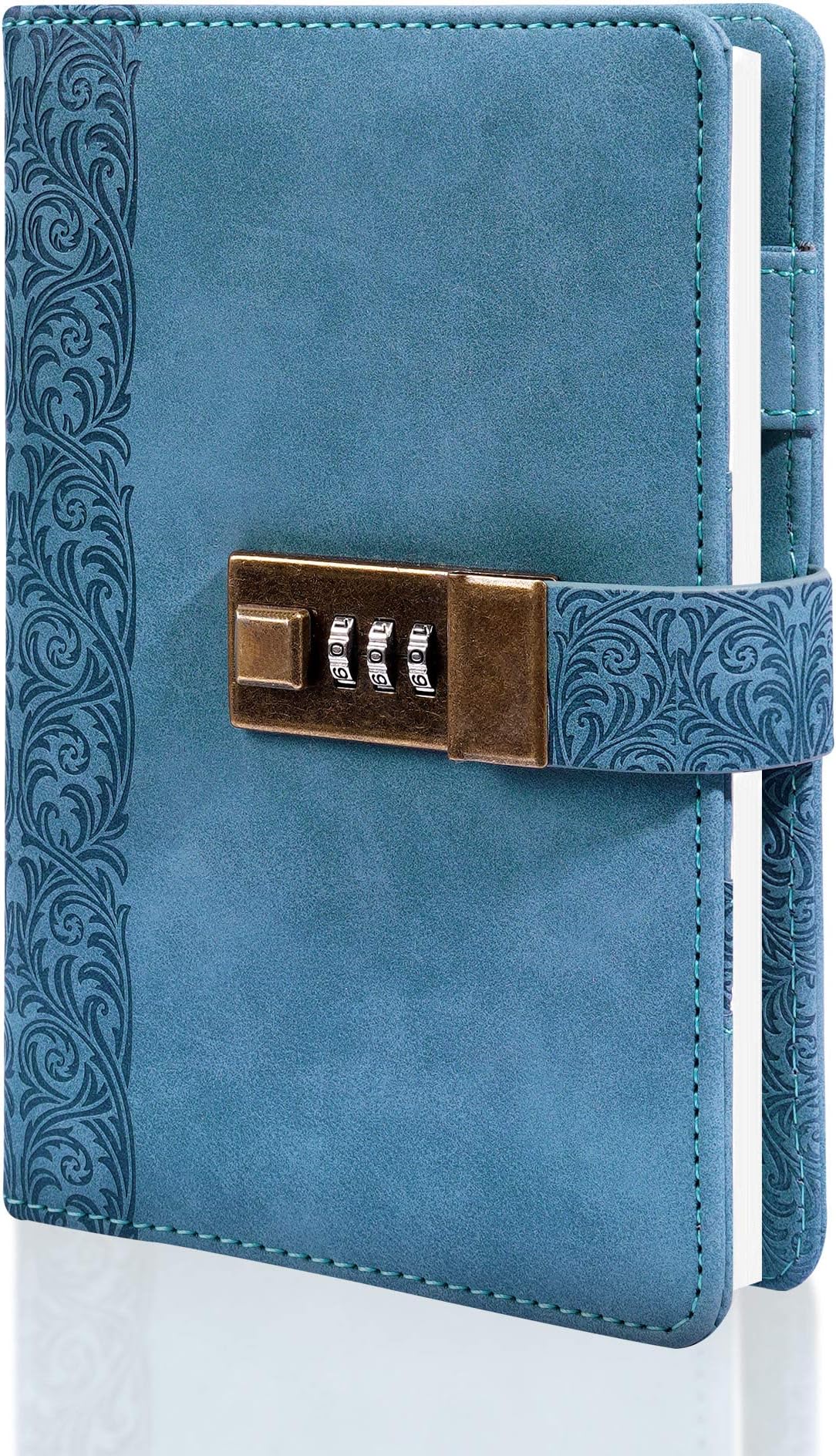 Amazon.com : JunShop Digital Password Journal with Lock Retro Privacy ...