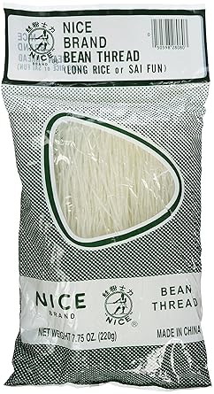 Amazon.com : Saifun Bean Thread Long Rice, 7.75-ounce Bag : Asian ...