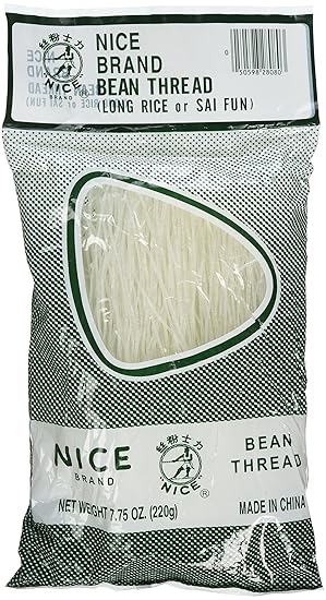 Amazon.com : Saifun Bean Thread Long Rice, 7.75-ounce Bag : Asian ...
